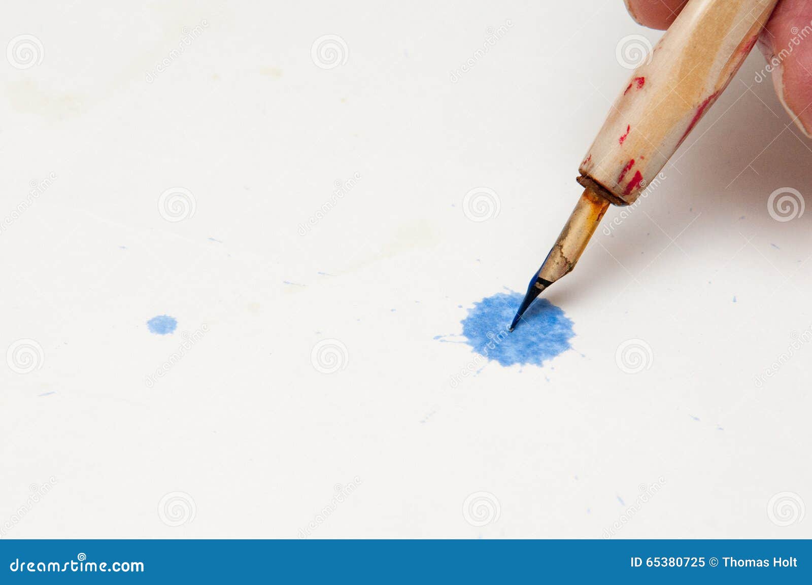 Spilt ink stock image. Image of design, message, skill - 65380725