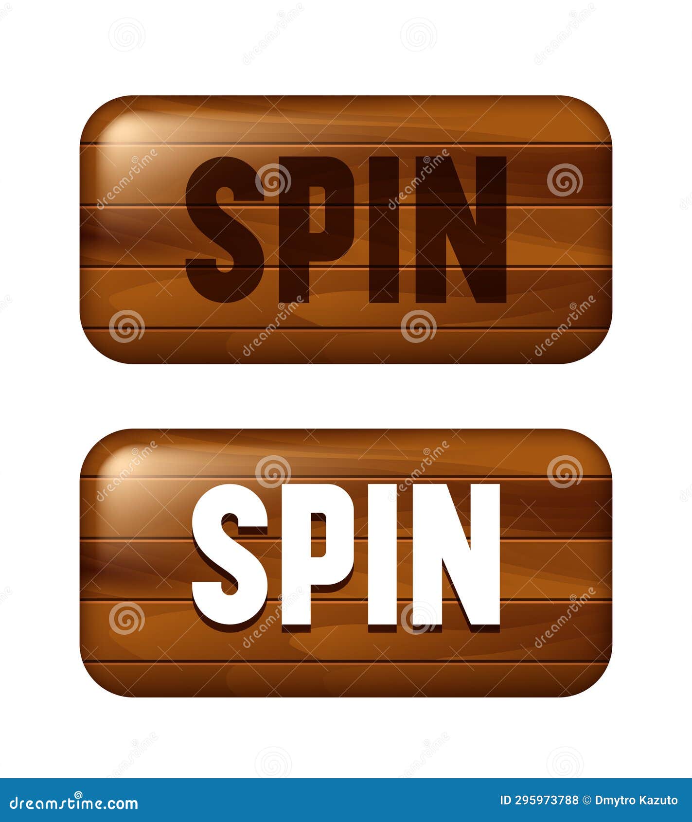 Spin Button In A Golden Frame. Vector Clipart Isolated On Black ... Spin Button In A Golden Frame. Vector Clipart Isolated On Black ...
