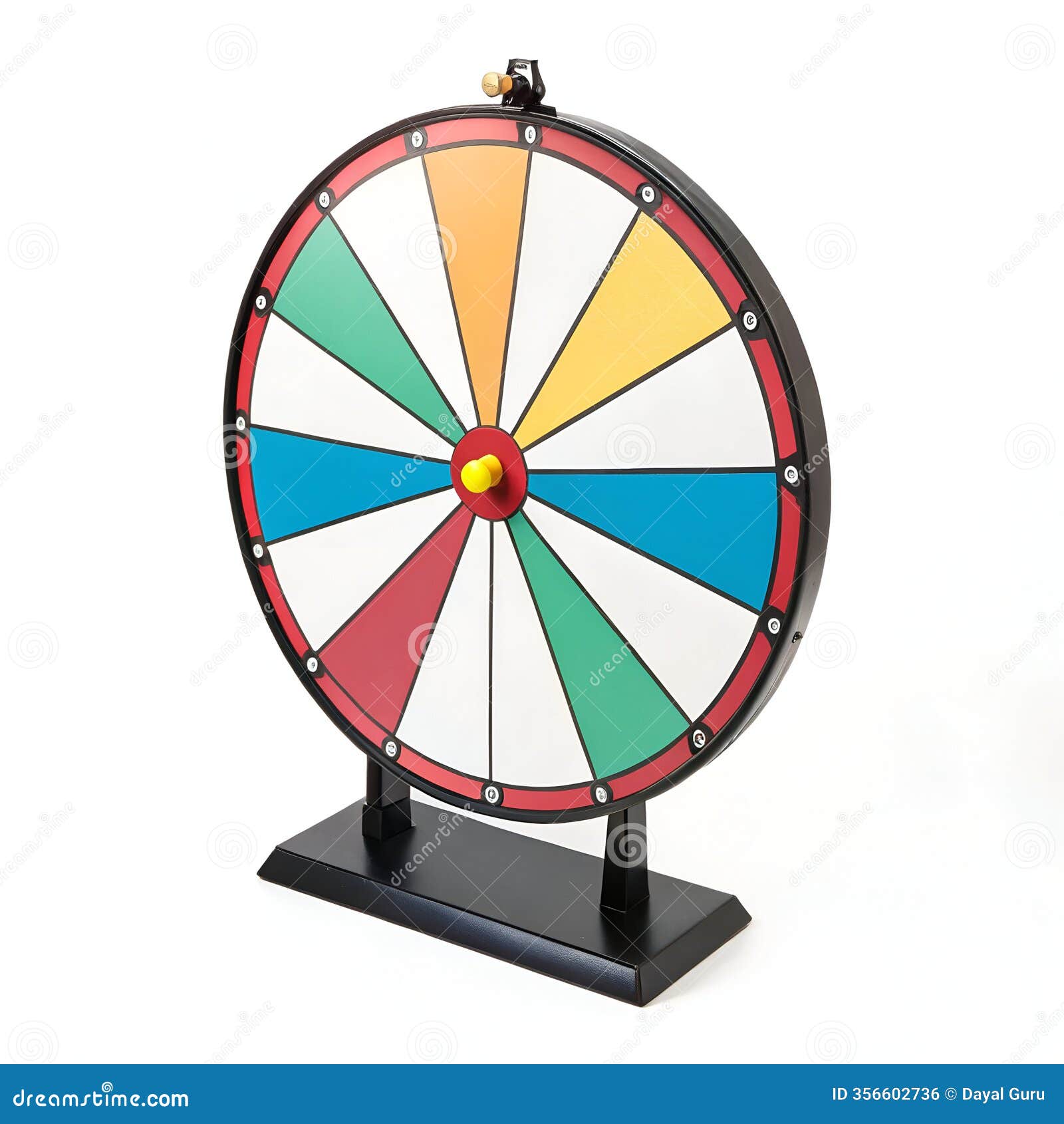 Gameshow Wheel Cartoon Vector | CartoonDealer.com #30847859