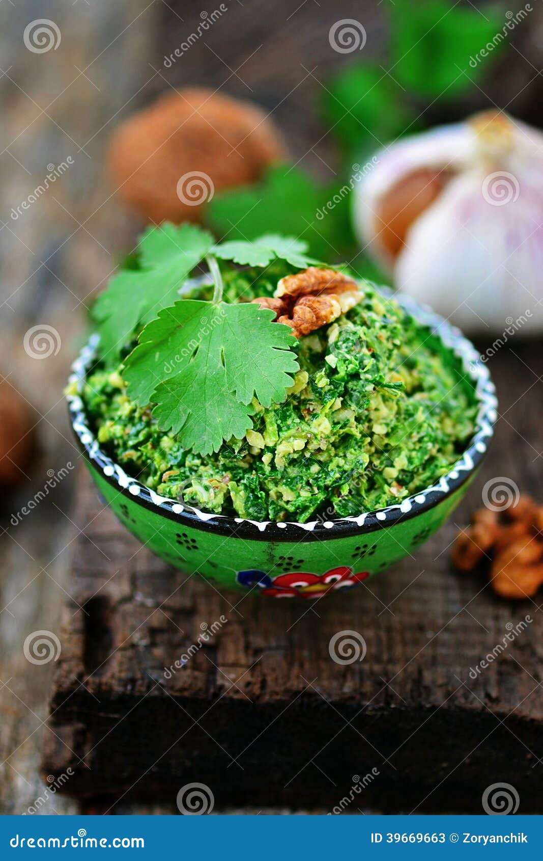 Spinach Pkhali. Georgian Appetizer Stock Image - Image of georgia, food ...