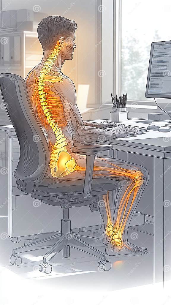 Spinal Compression Impact of Poor Posture at Deskwork on Lumbar Discs ...