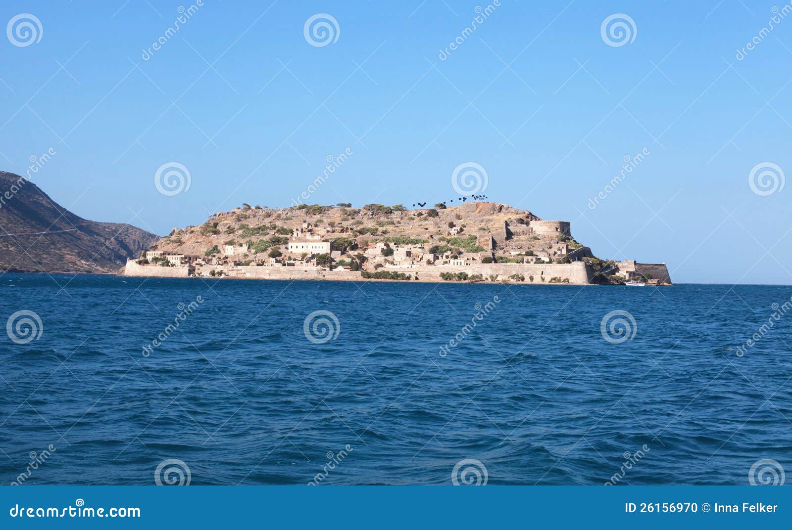 Spinalonga Island(Crete,Greece) Stock Photo - Image of descriptive ...