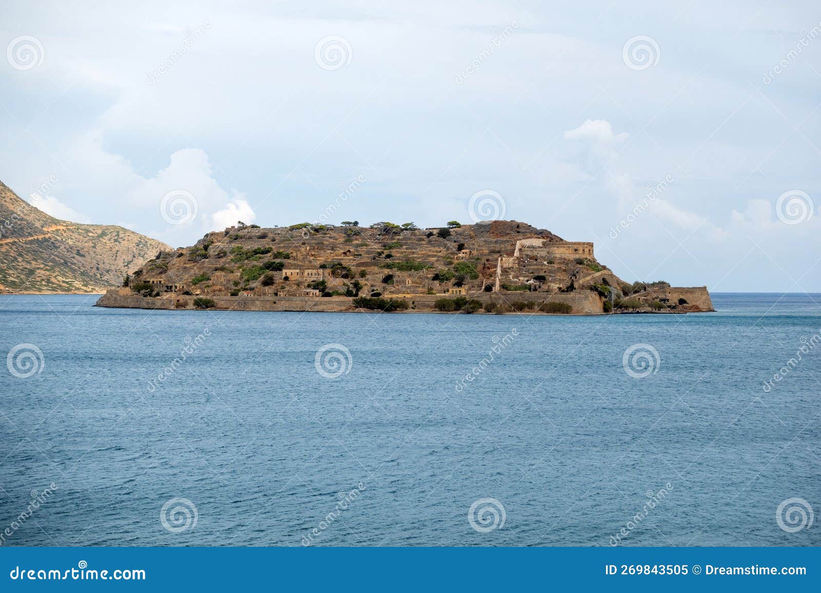 Spinalonga Island, Crete stock image. Image of leper - 269843505