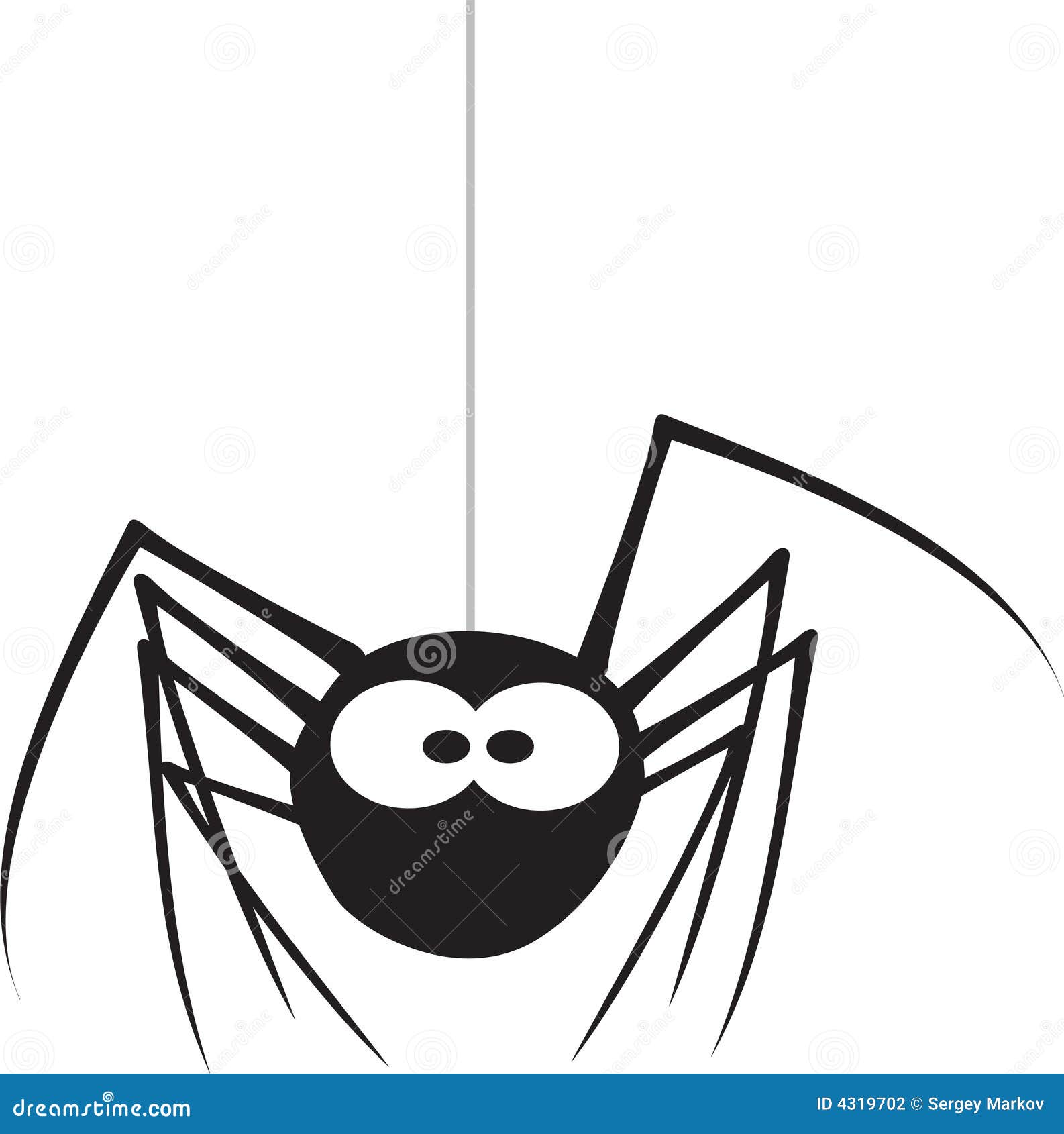 Spindel vektor illustrationer. Illustration av utformning - 4319702