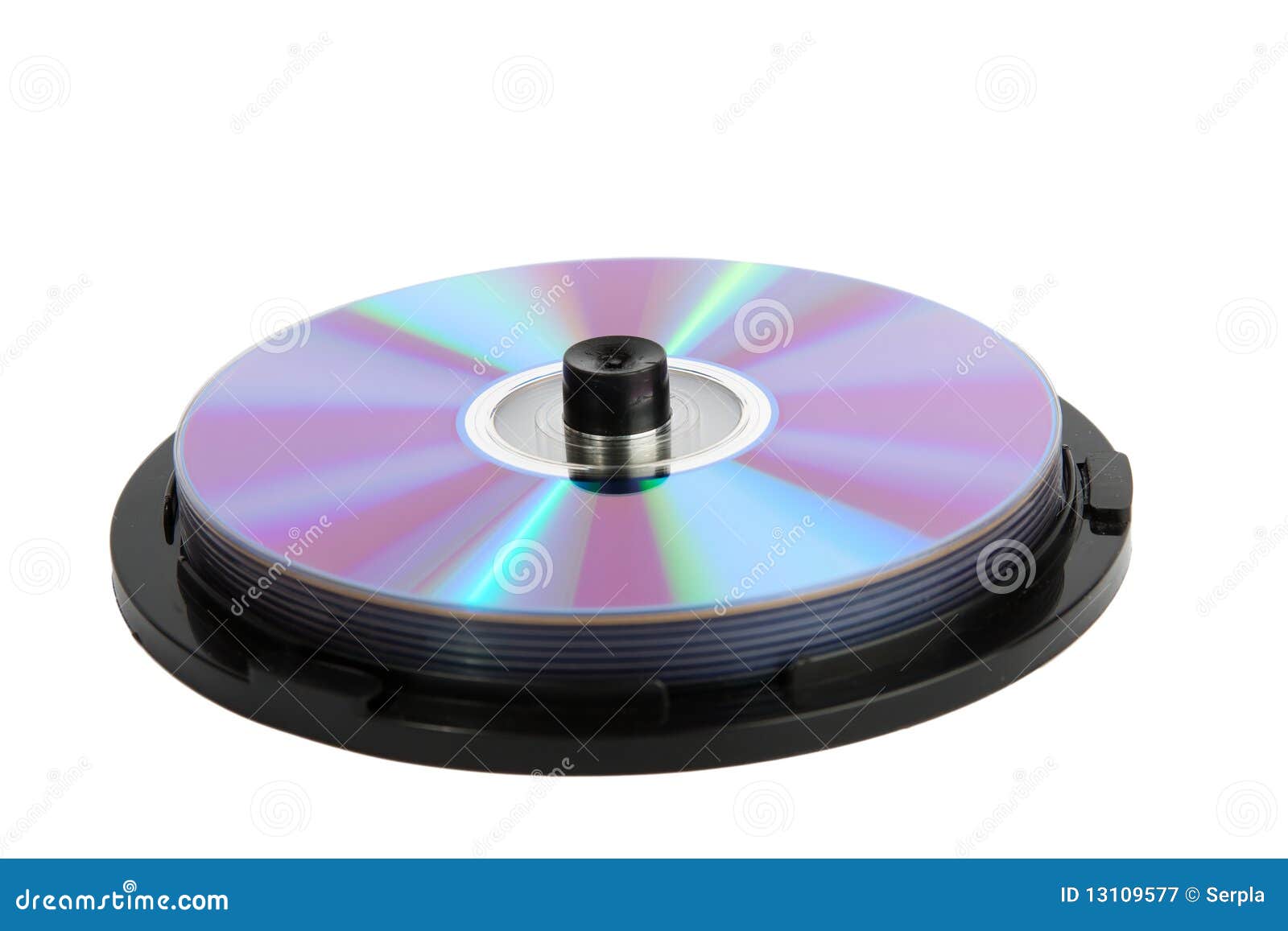 Spindel der cd Platten stockbild. Bild von digital, informationen ...