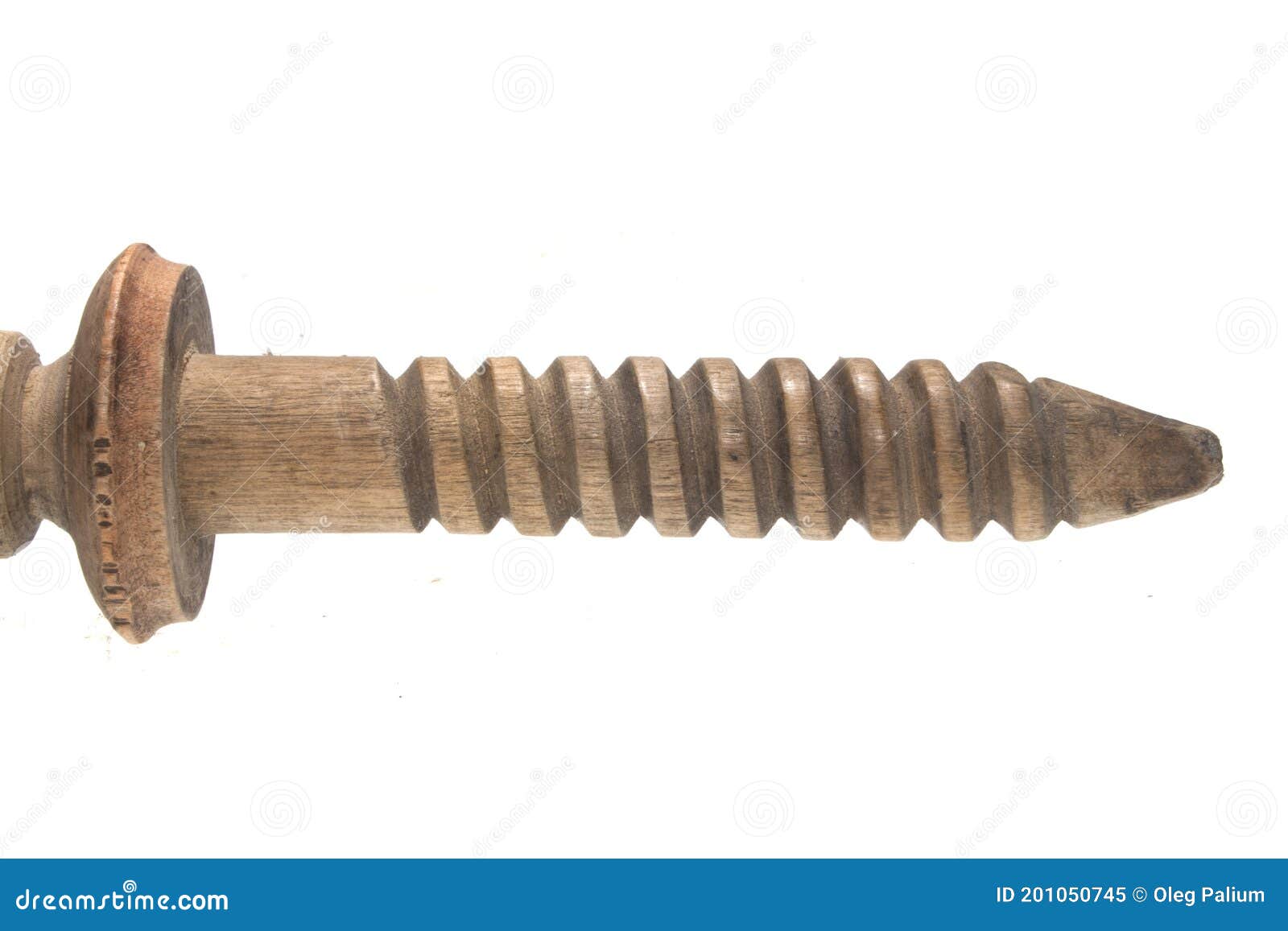 Spindle Isolated on White Background Stock Image - Image of object ...