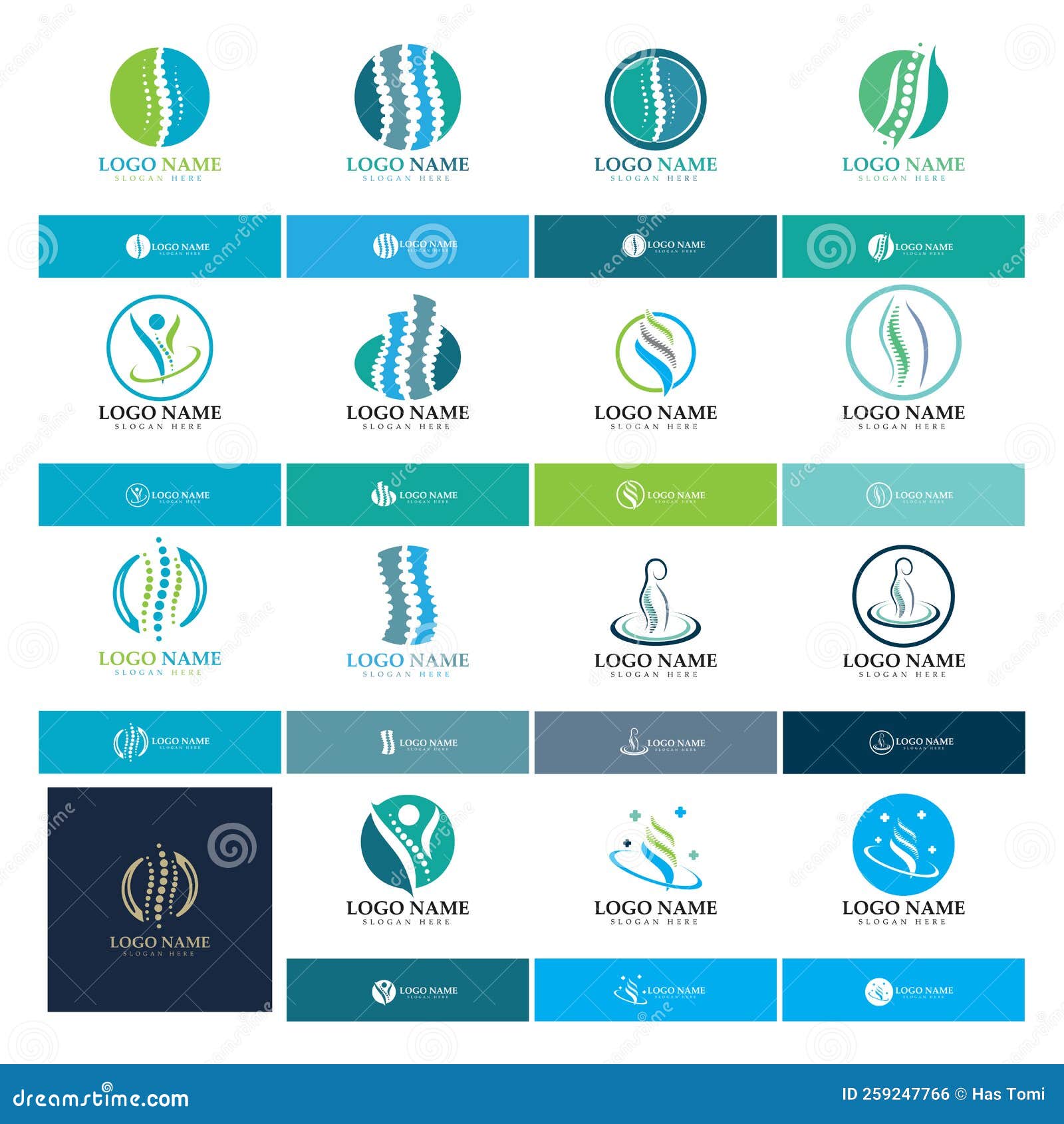 Spine diagnostics symbol stock vector. Illustration of anatomy - 259247766