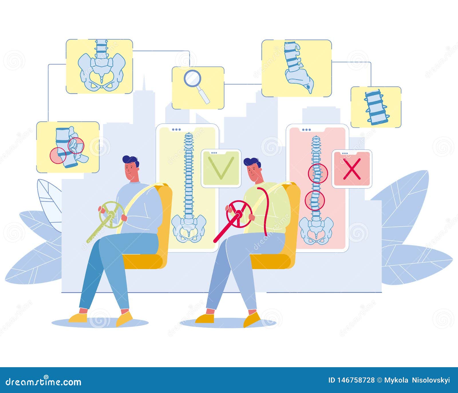 Spine Diseases. Various Pathologies Of Intervertebral Discs And Bones ...