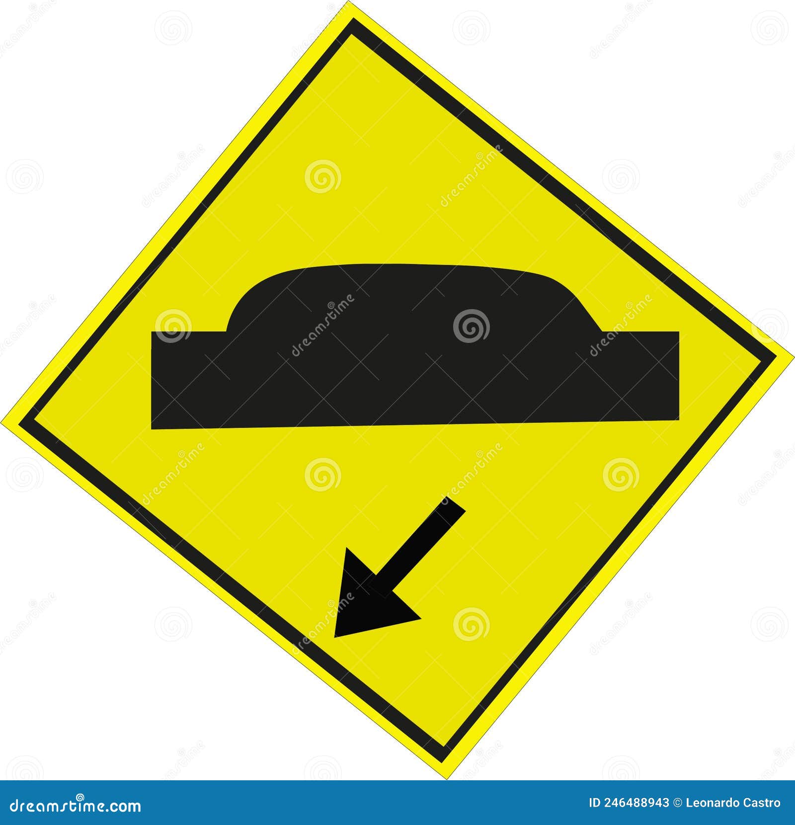 Spine Plate with Arrow Pointing To Elevation Stock Illustration ...