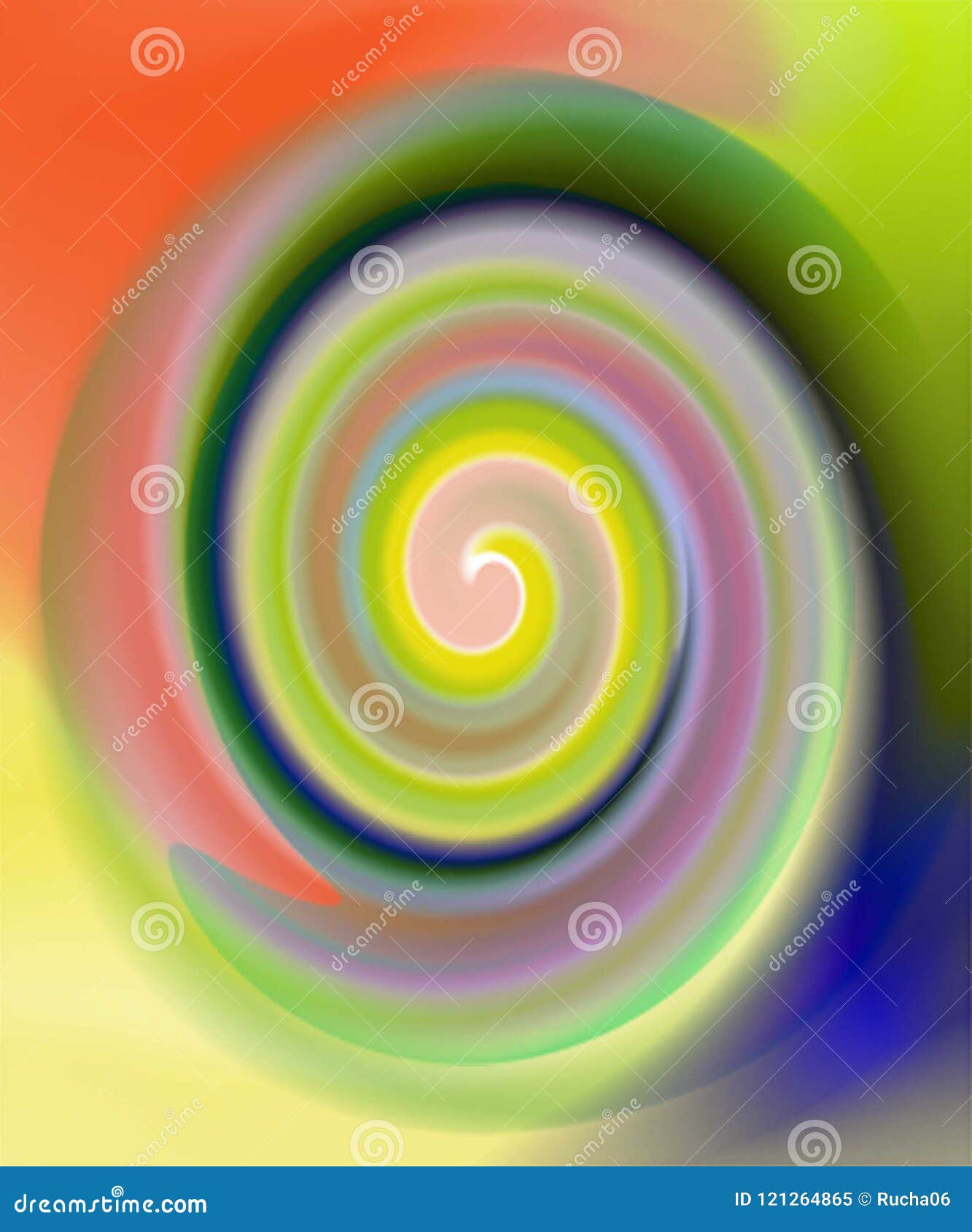 The Spining Color Wheel stock illustration. Illustration of wheel ...