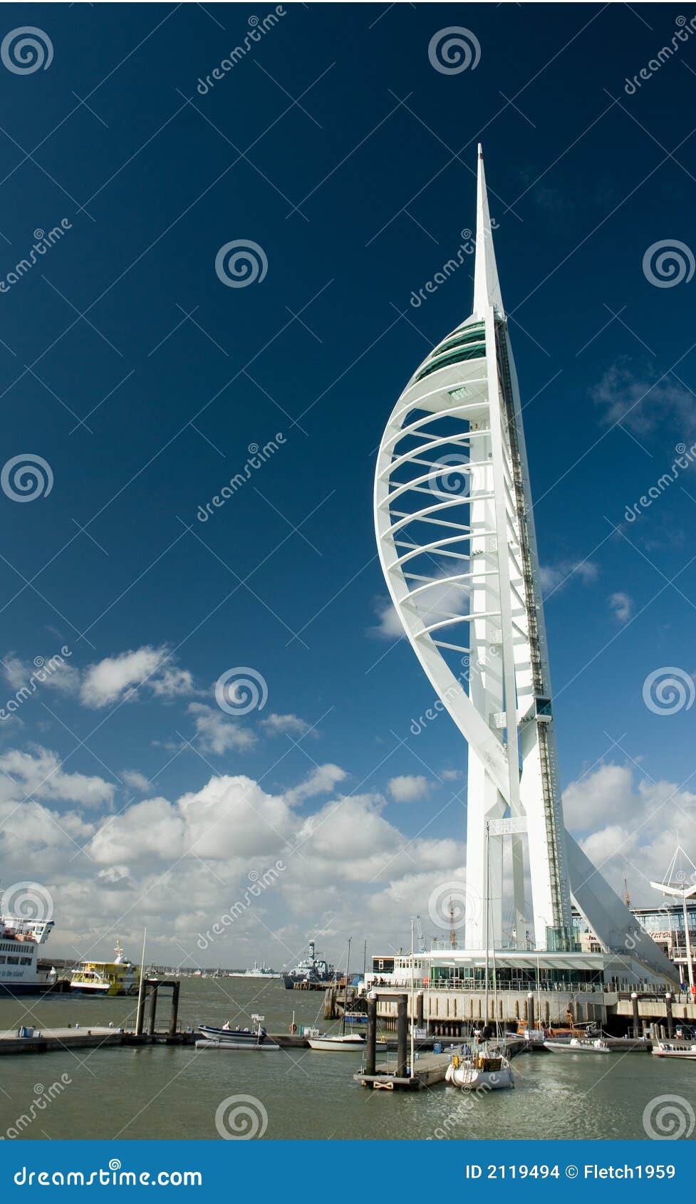 Spinnaker Tower Editorial Image | CartoonDealer.com #23146118