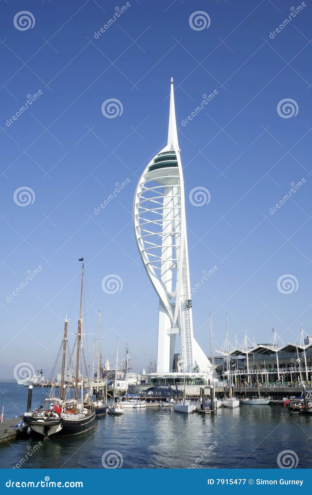 Spinnaker Tower Portsmouth Marina England Editorial Photography - Image ...