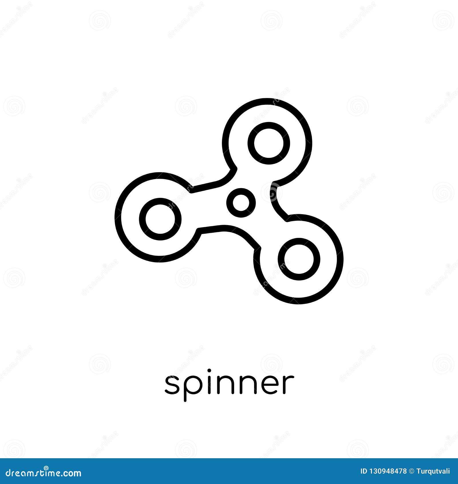 Spinner Icon from Arcade Collection. Stock Vector - Illustration of ...