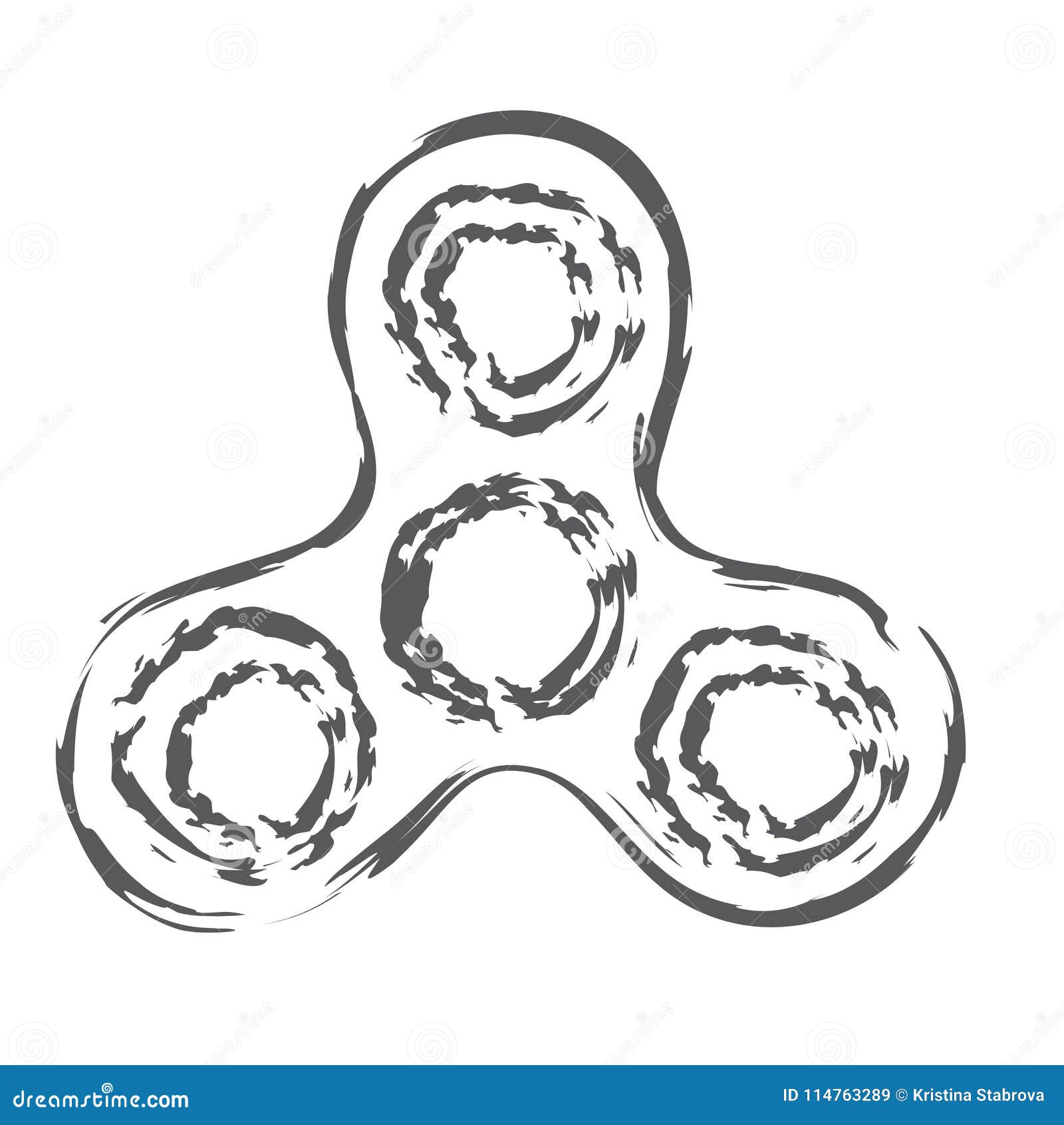 Modern Rotating Telehandler. Vector | CartoonDealer.com #281671327