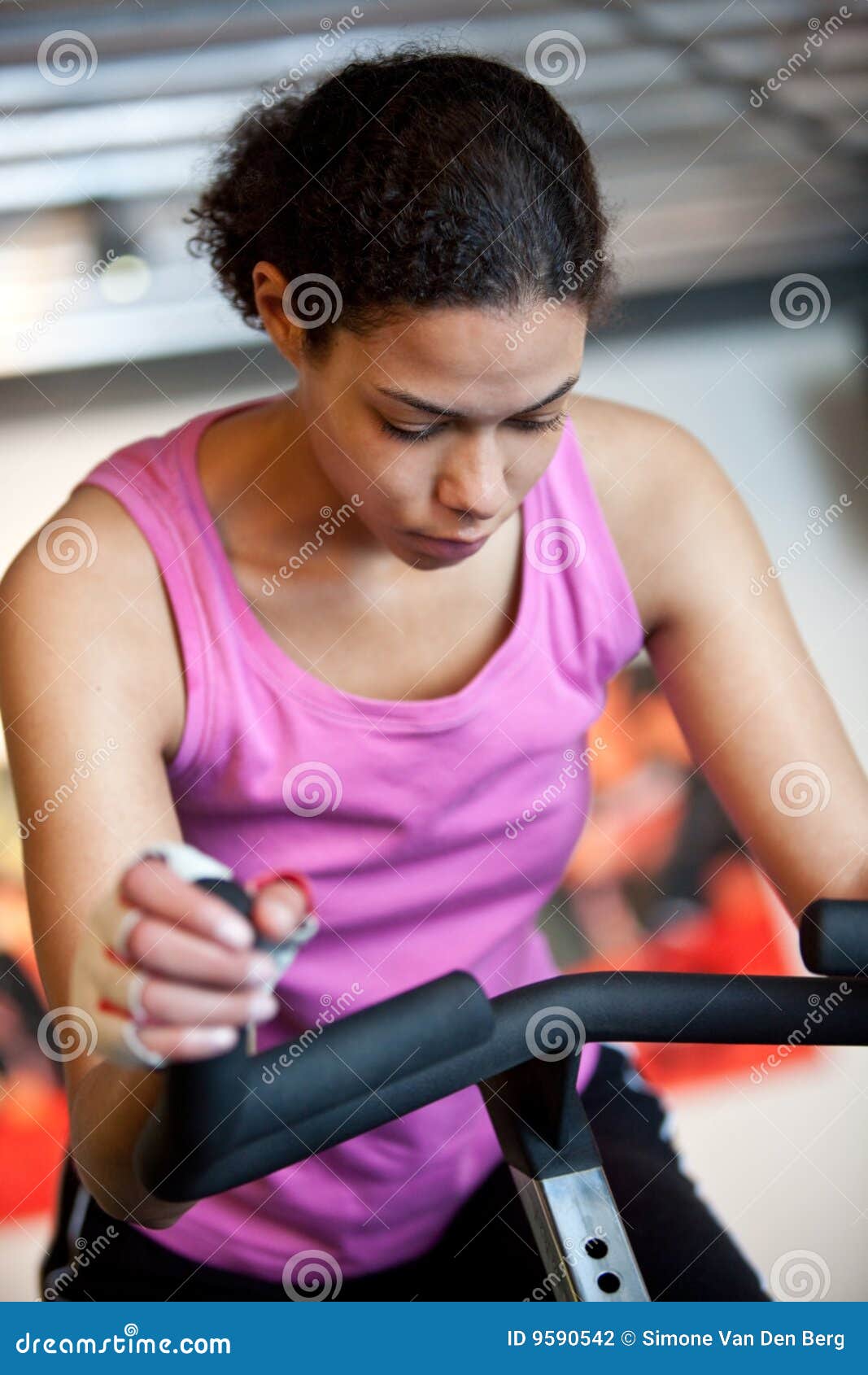 Spinning stock photo. Image of beauty, women, woman, workout - 9590542