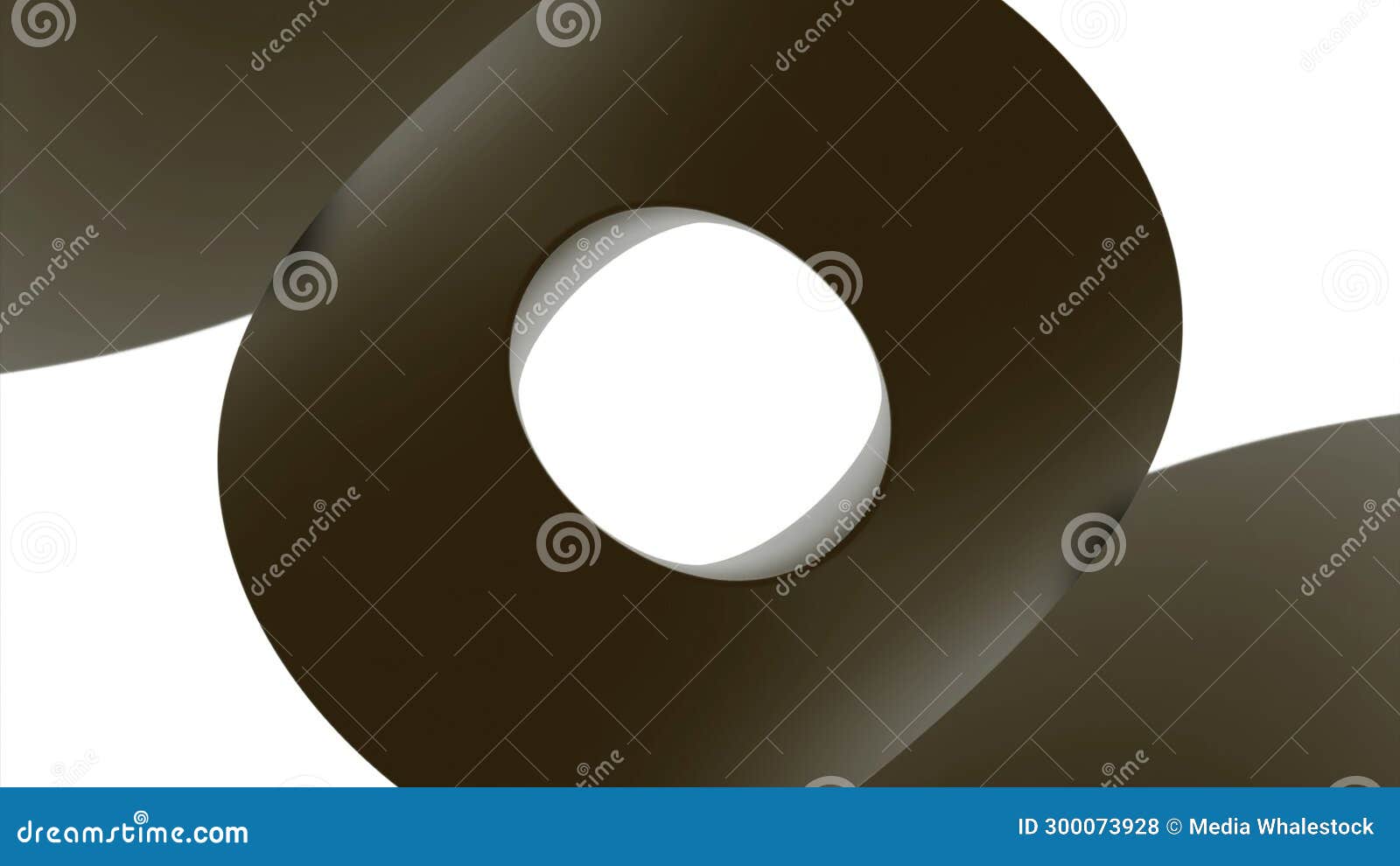 Spinning Abstract Background of Round Abstract Shapes. Design. Hypnotic ...