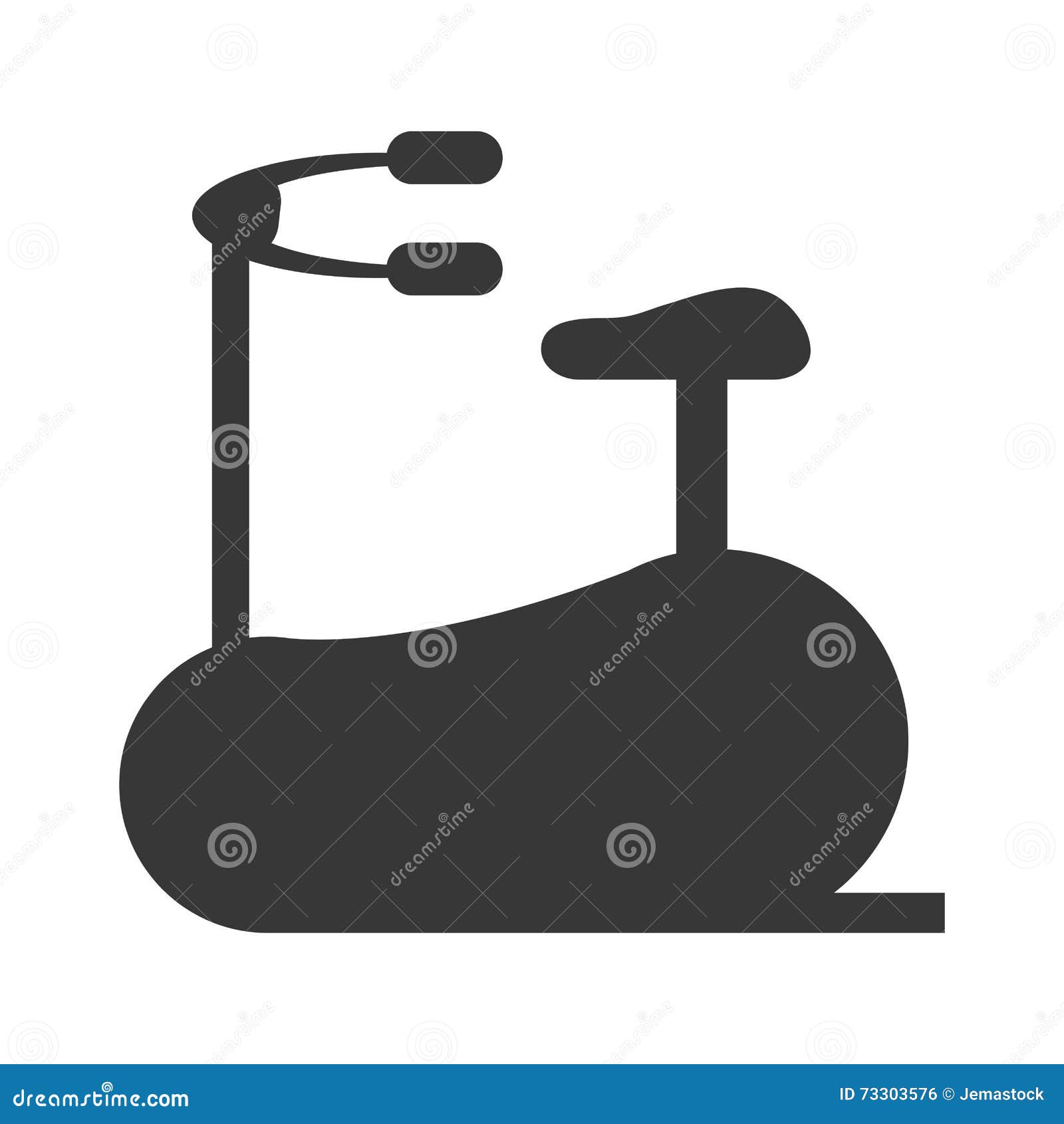 Spinning bicycle icon stock illustration. Illustration of spinning ...