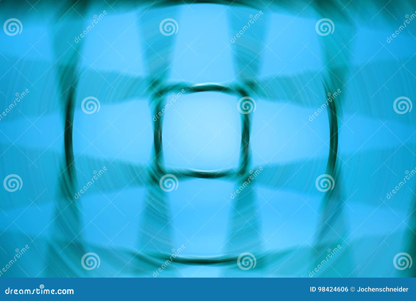 Spinning Blue Circle with Grid Stock Illustration - Illustration of ...