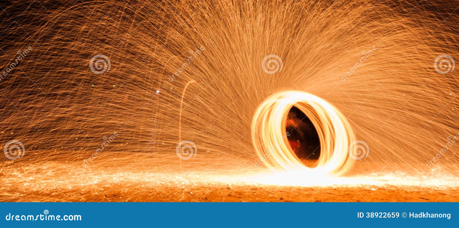 Spinning burning steelwool stock image. Image of bright - 38922659