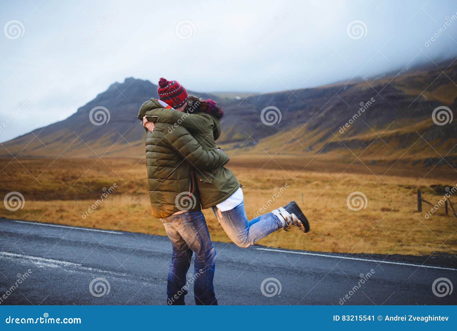 Spinning Couple stock image. Image of adventure, mountain - 83215541