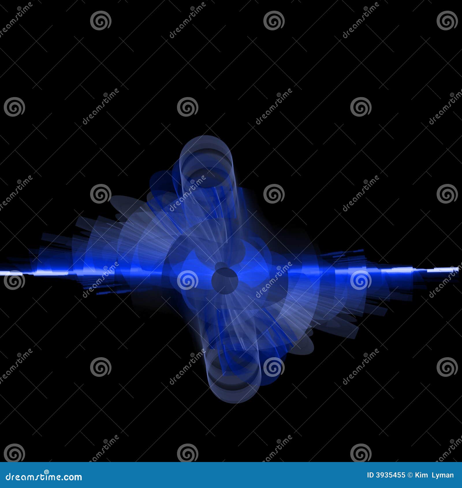 Spinning disc stock illustration. Illustration of light - 3935455