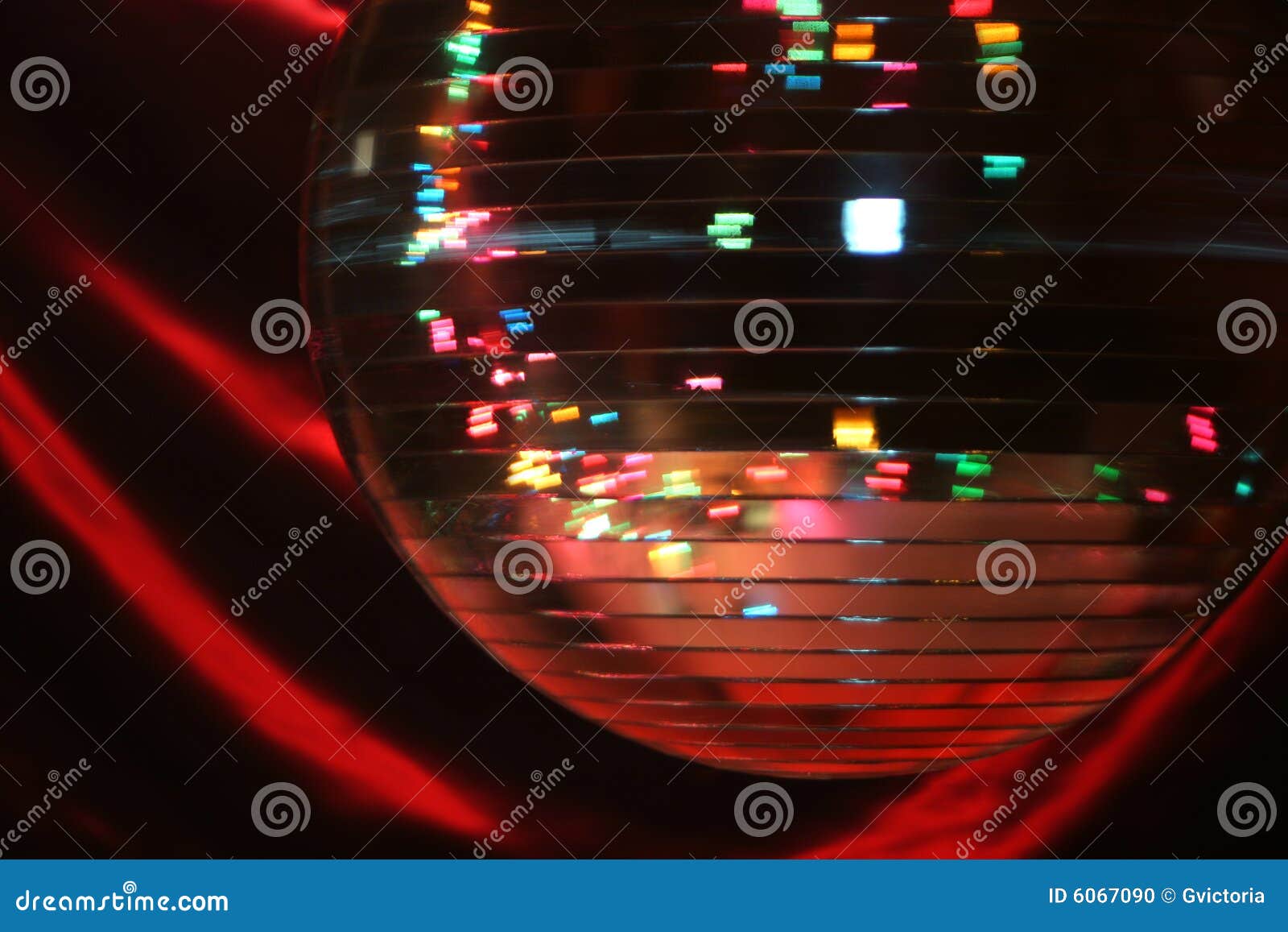 Spinning disco ball stock photo. Image of atmosphere, retro - 6067090