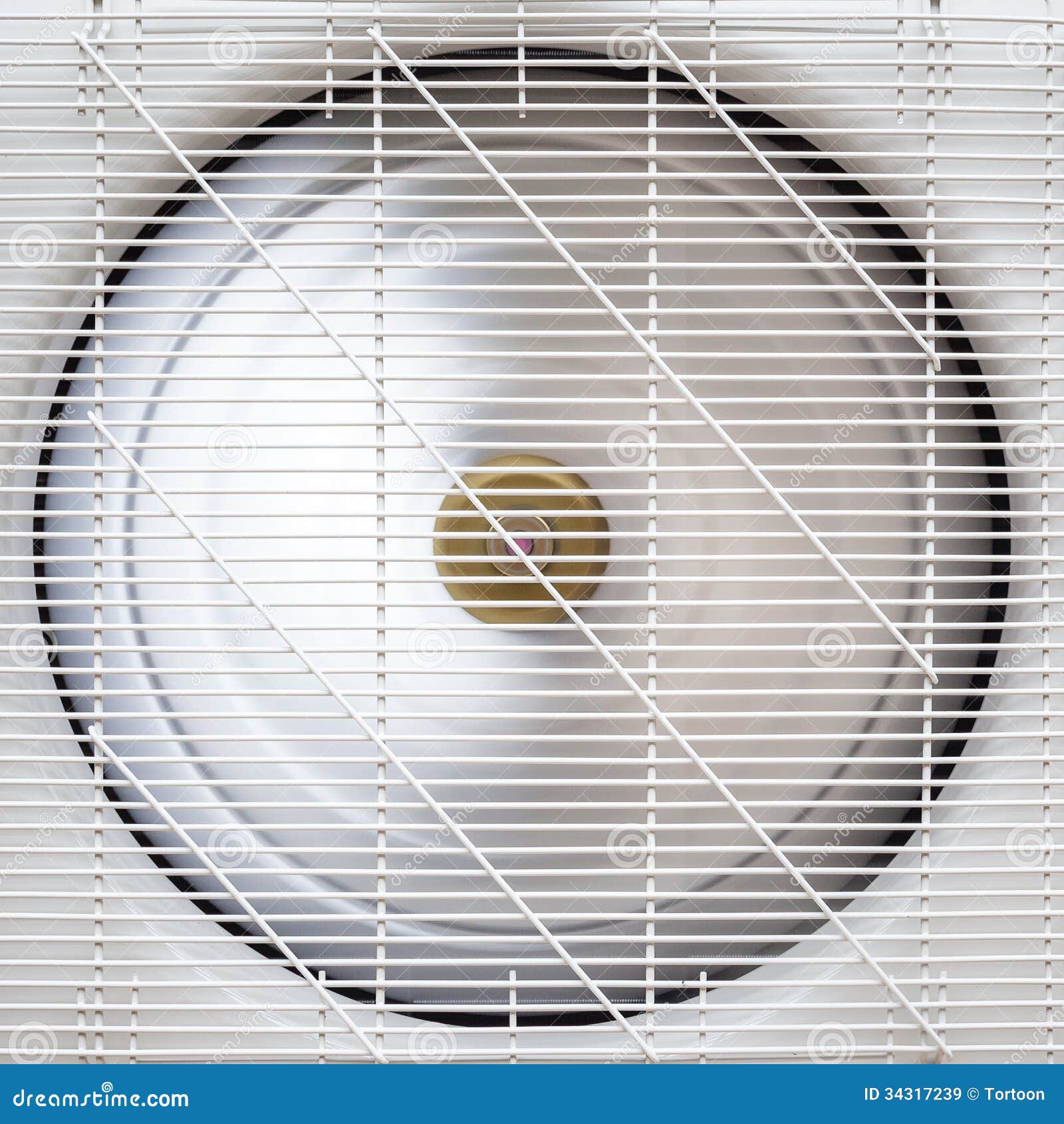 Spinning fan stock image. Image of powerful, metallic - 34317239