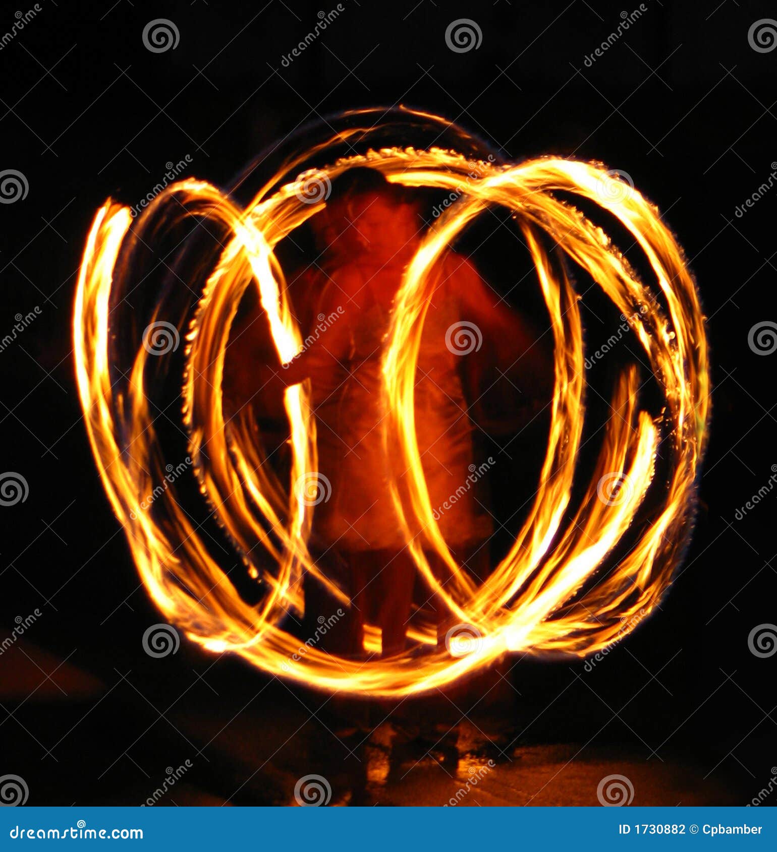 Spinning Fire stock photo. Image of arts, juggling, flames - 1730882