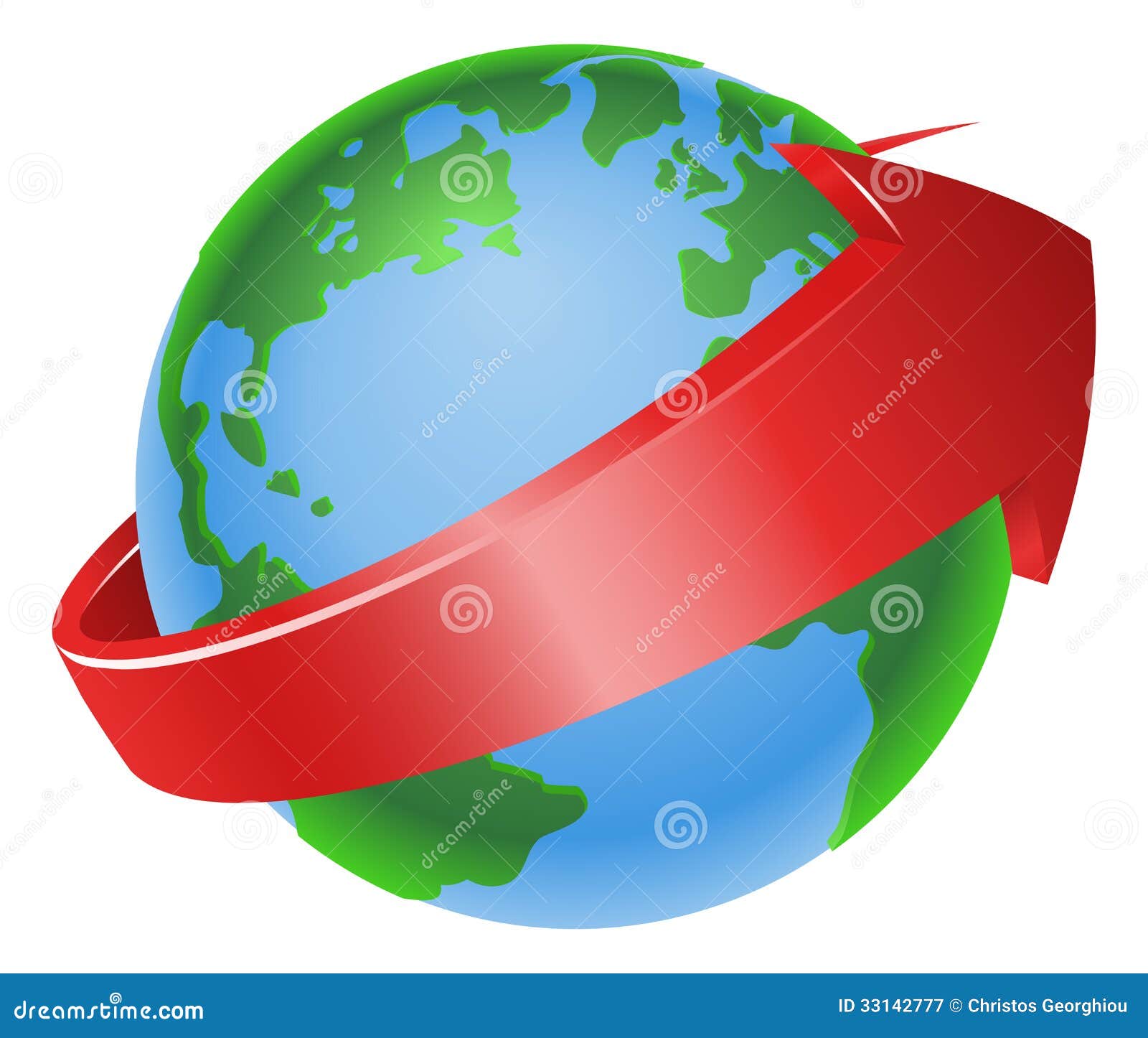 Spinning Globe Clip Art