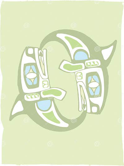 Spinning Orca #2 stock vector. Illustration of design - 18160421