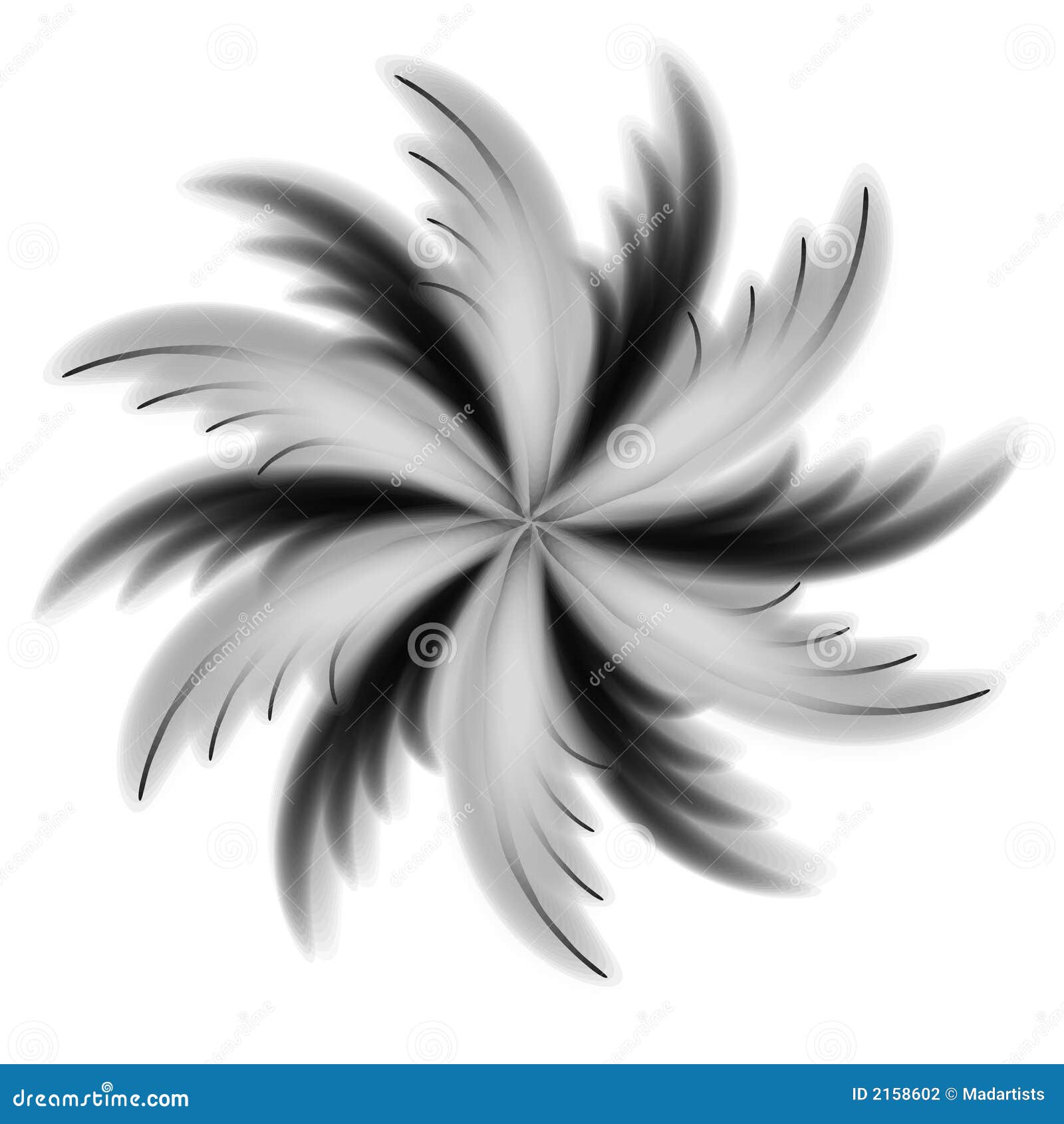 Spinning Pinwheel Swirling stock illustration. Illustration of ...