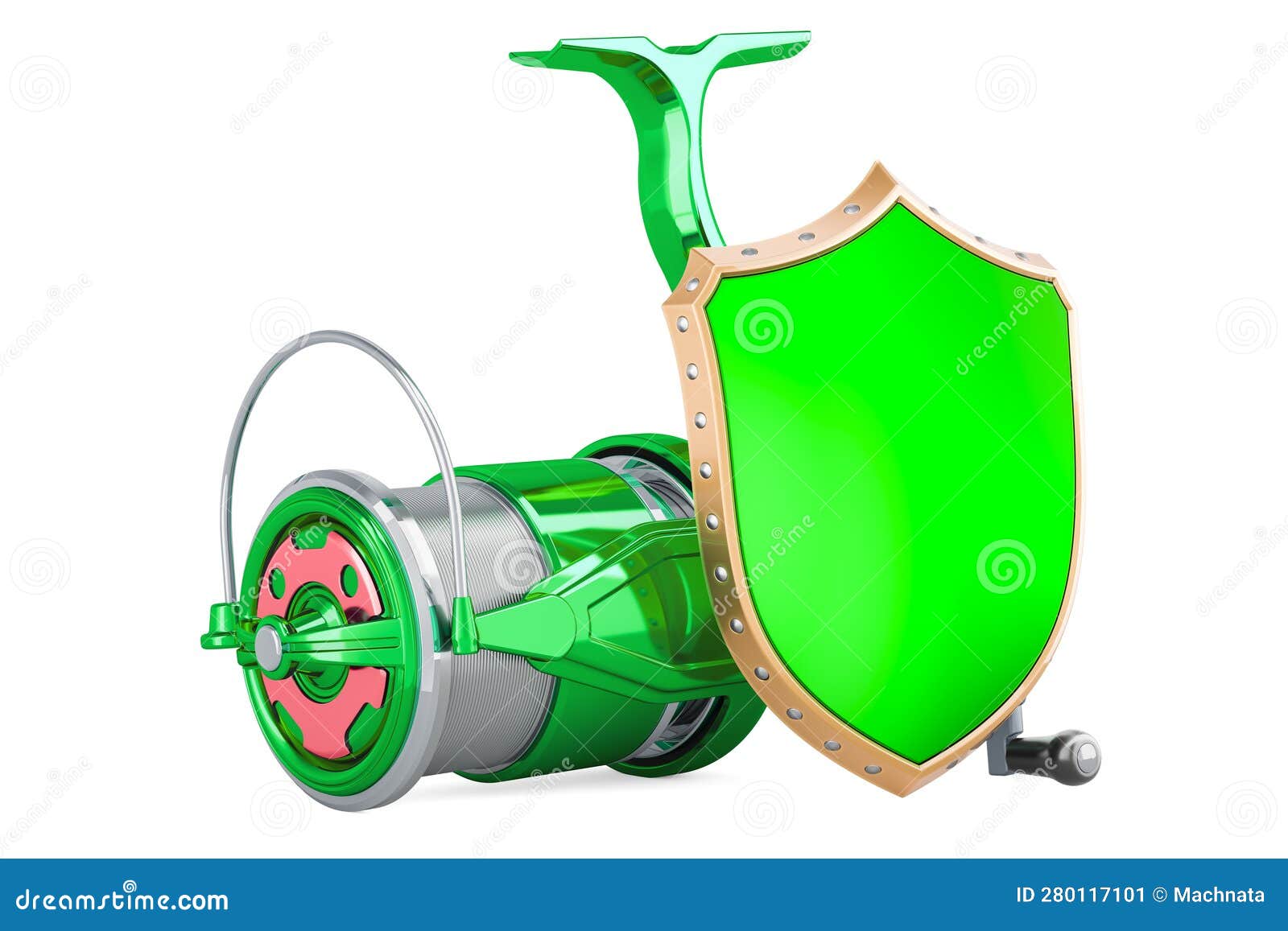 Shield Spinning Emblem Logos Design Vector Illustration Template Premium | CartoonDealer.com ...