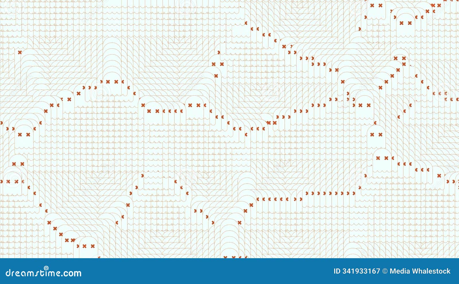 Spinning Retro Surface with Tiny Shimmering Squares. Design. Rotating ...