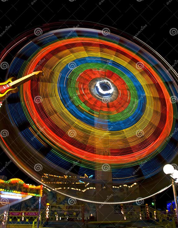 Spinning Ride at Fair stock photo. Image of dancing, music - 3193634