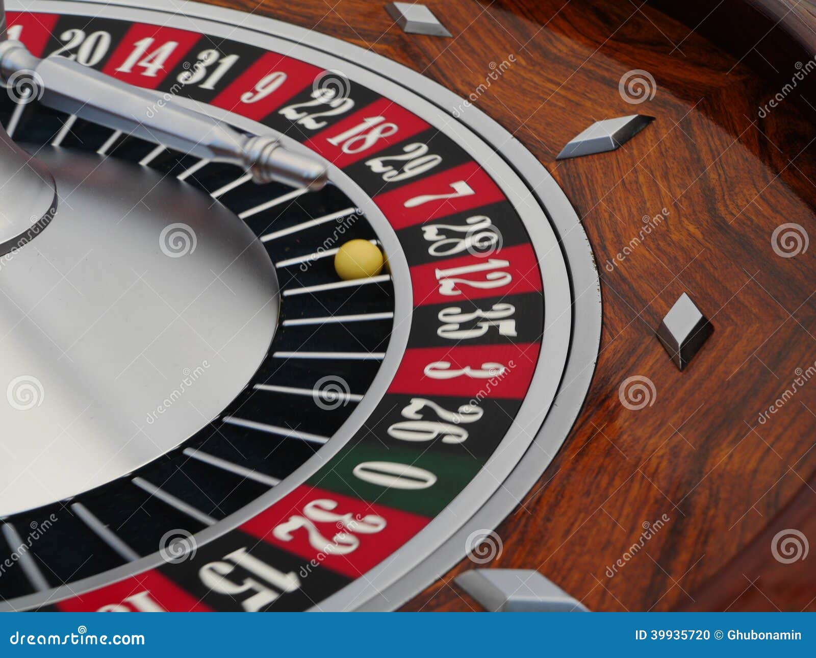 Spinning roulette wheel stock photo. Image of finance - 39935720