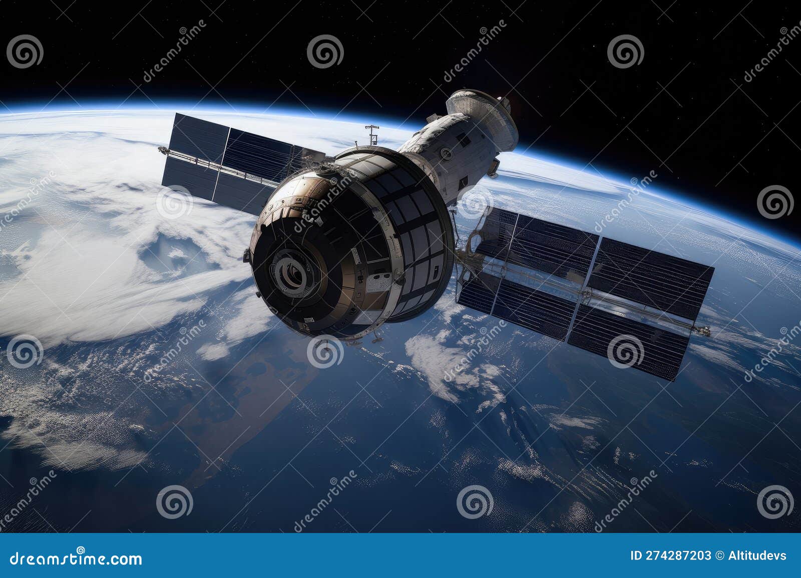 Spinning Space Vortex Royalty-Free Cartoon | CartoonDealer.com #355590110