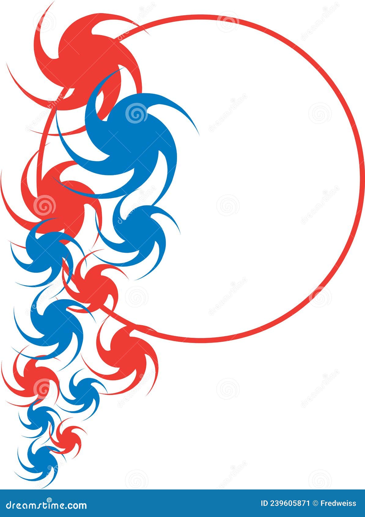 Spinning Red Stars Illustration | CartoonDealer.com #103760370