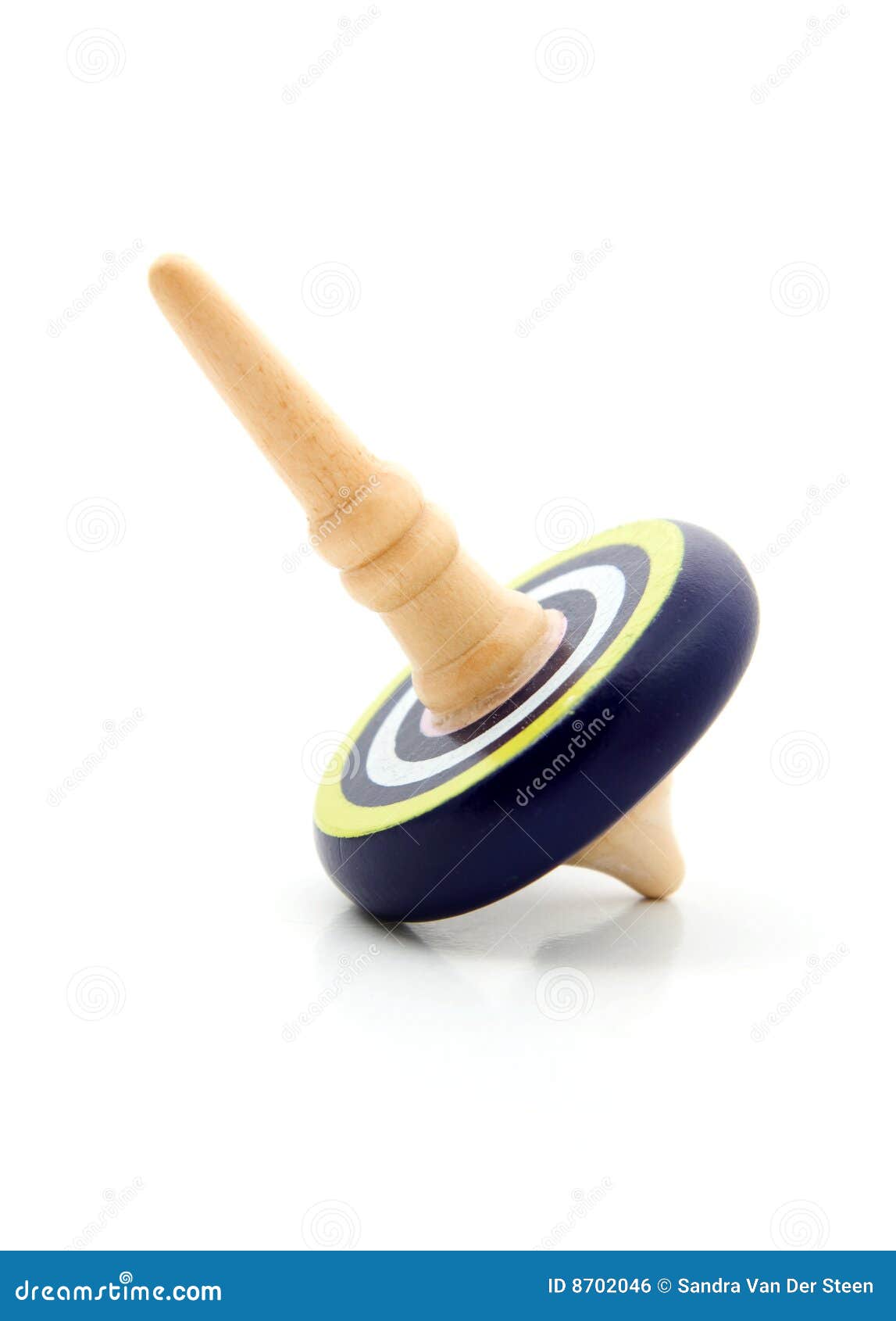 Spinning top stock photo. Image of isolated, spinning - 8702046