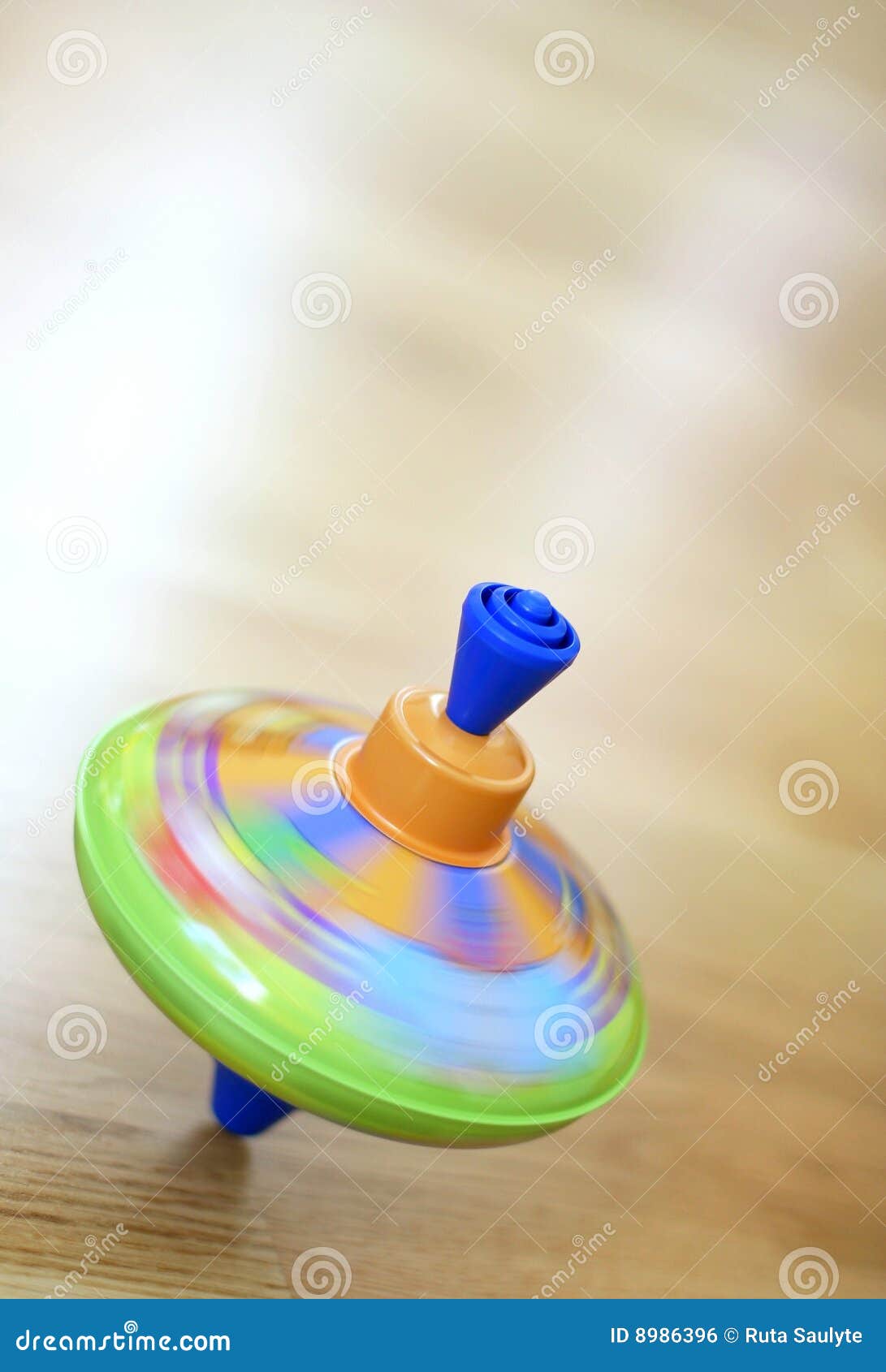 Spinning top stock photo. Image of color, green, colored - 8986396