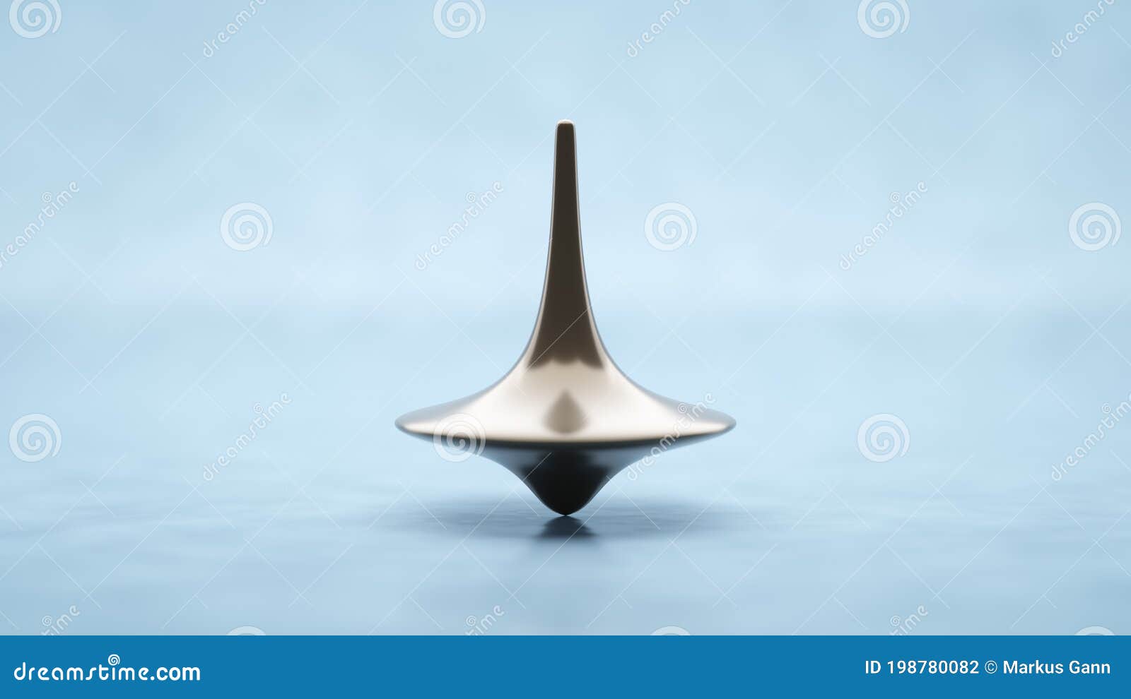 Spinning top on a table stock illustration. Illustration of natural ...