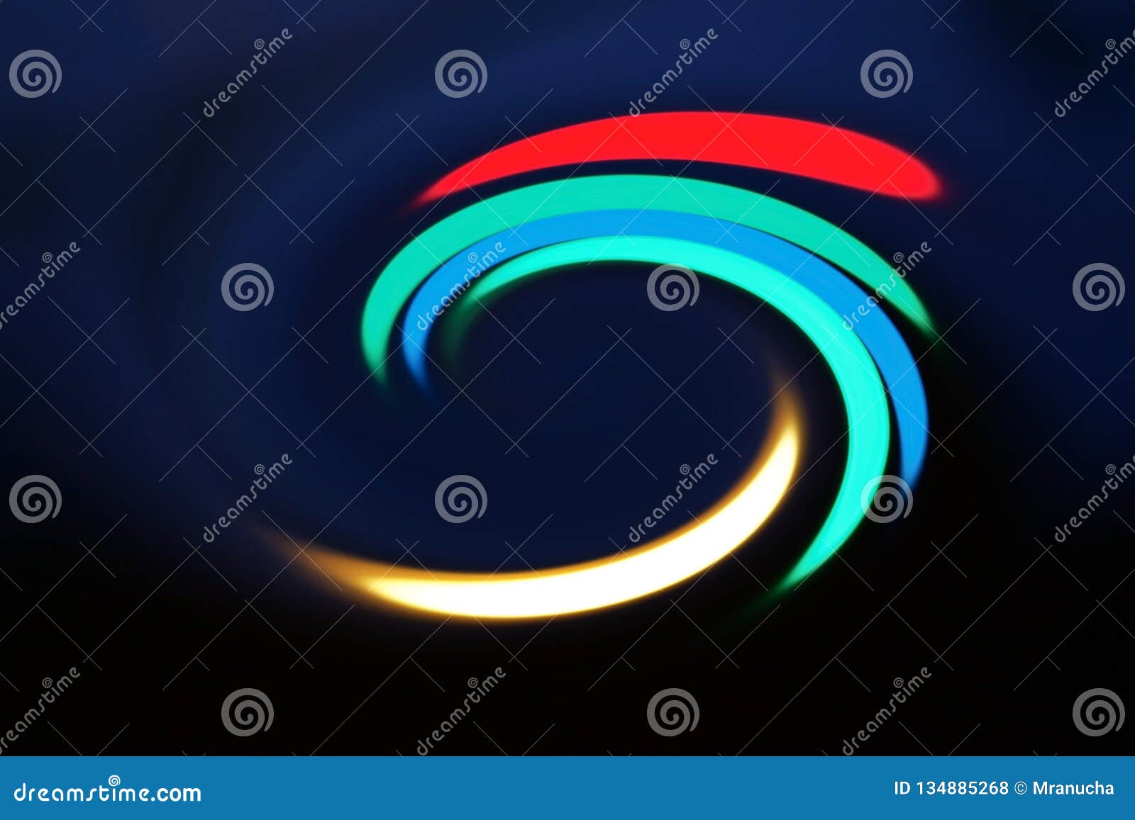 Spinning and Twirl Color Spectrum Used for Logo or Background Concept ...