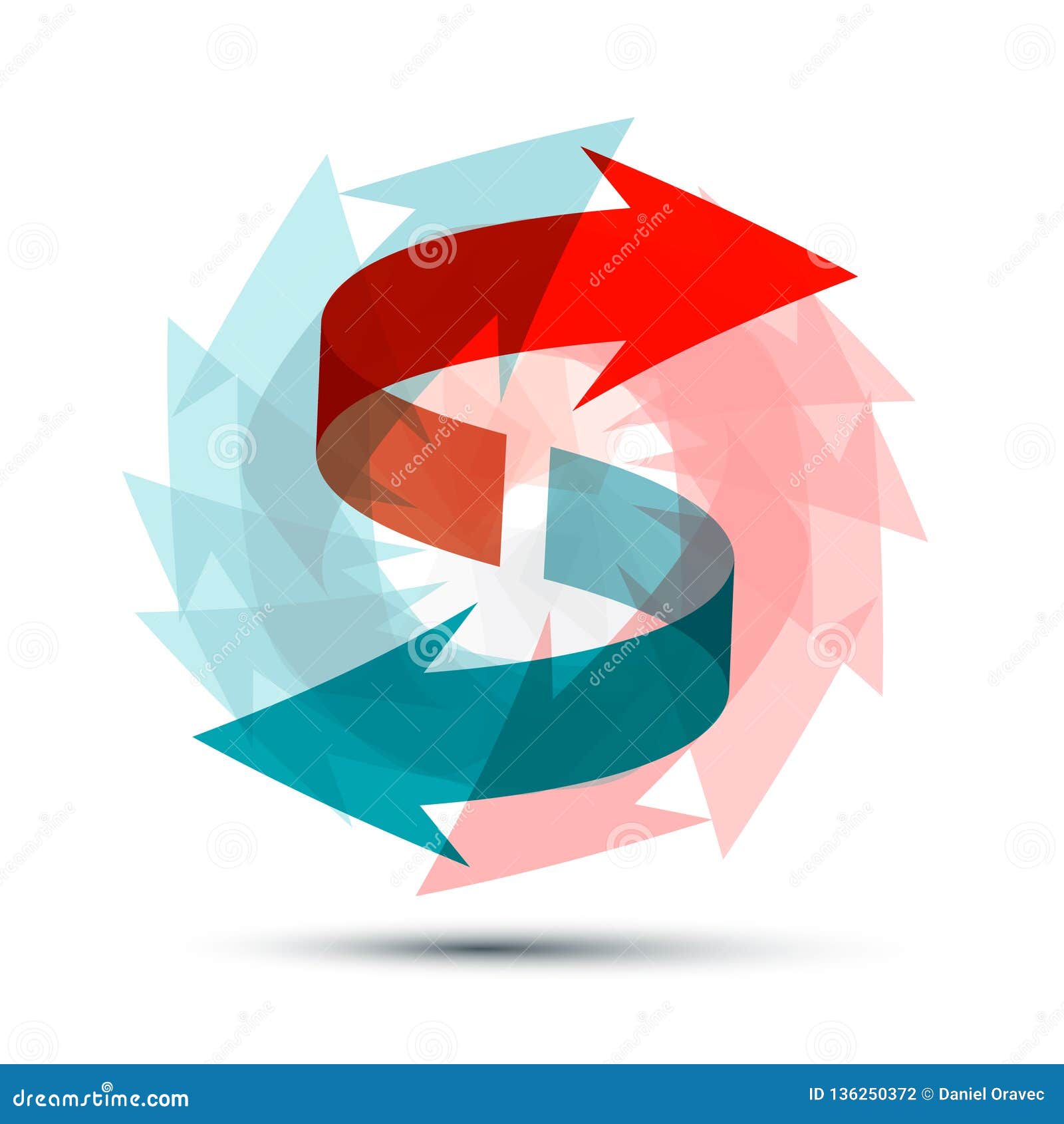 Spinning Top Vector Illustration Isolated On White Background ...