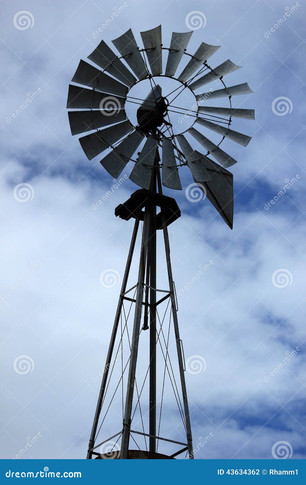 Spinning Windmill stock photo. Image of windmill, otavalo - 43634362