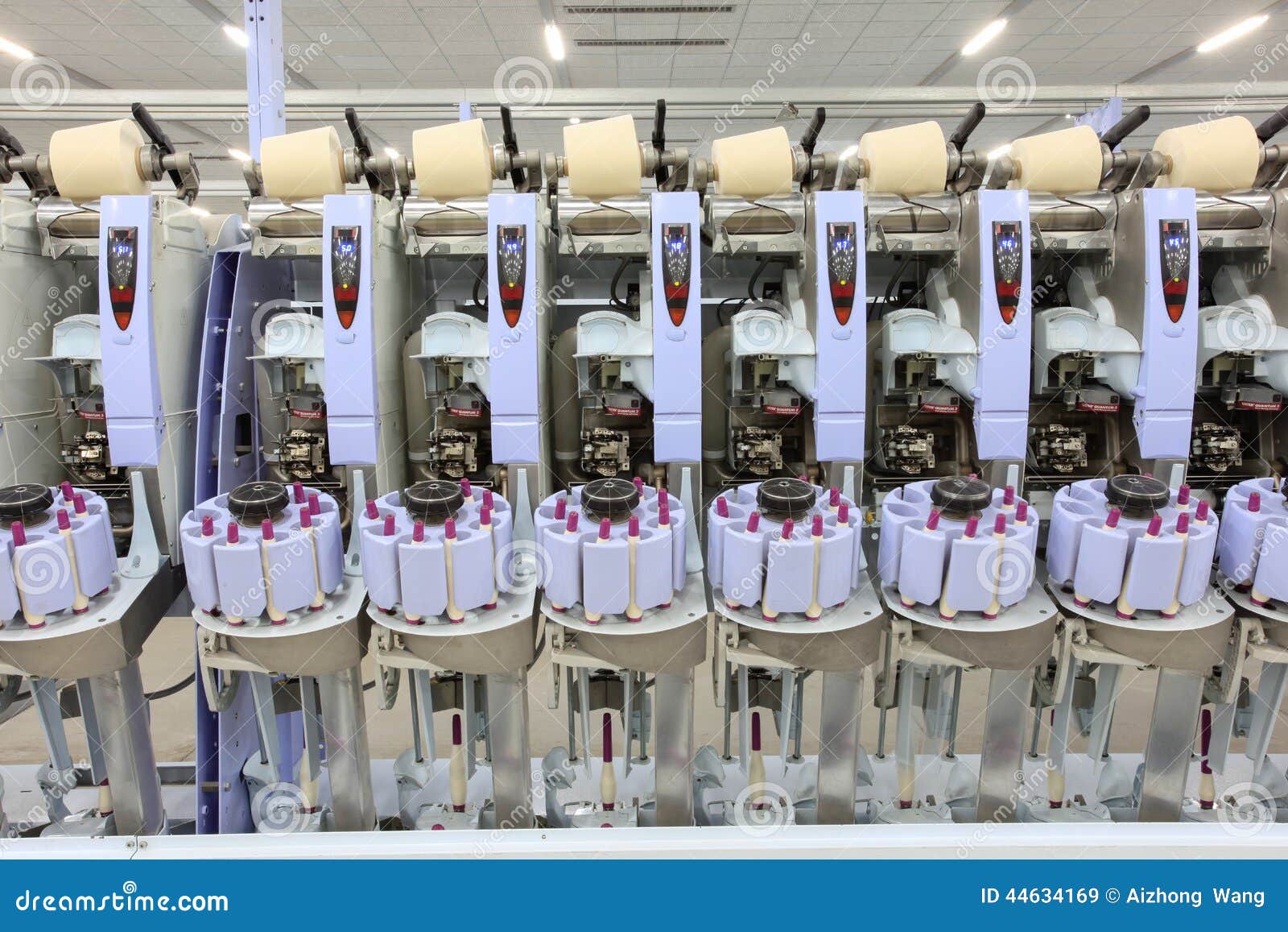 Spinning workshop stock image. Image of automation, modernization ...