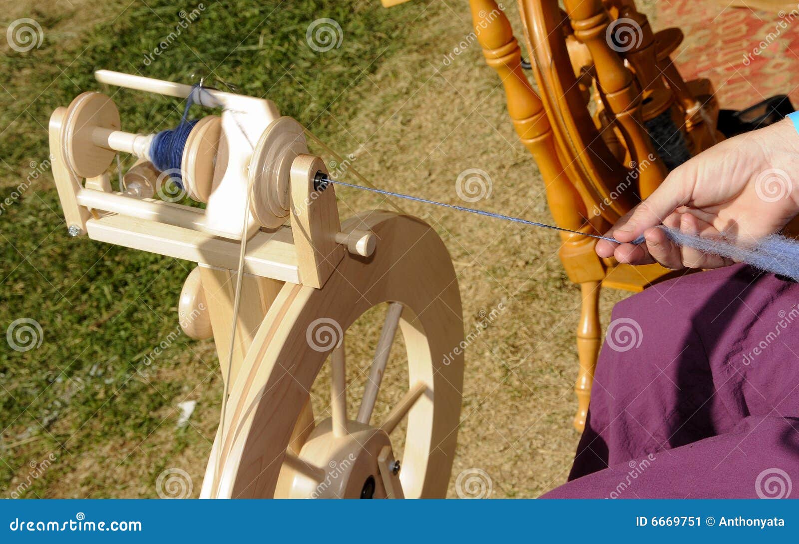 Spinning Yarn 3 stock image. Image of busy, cotton, technology - 6669751