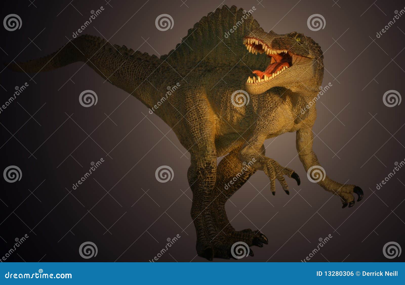 A Spinosaurus stock illustration. Illustration of creature - 13280306