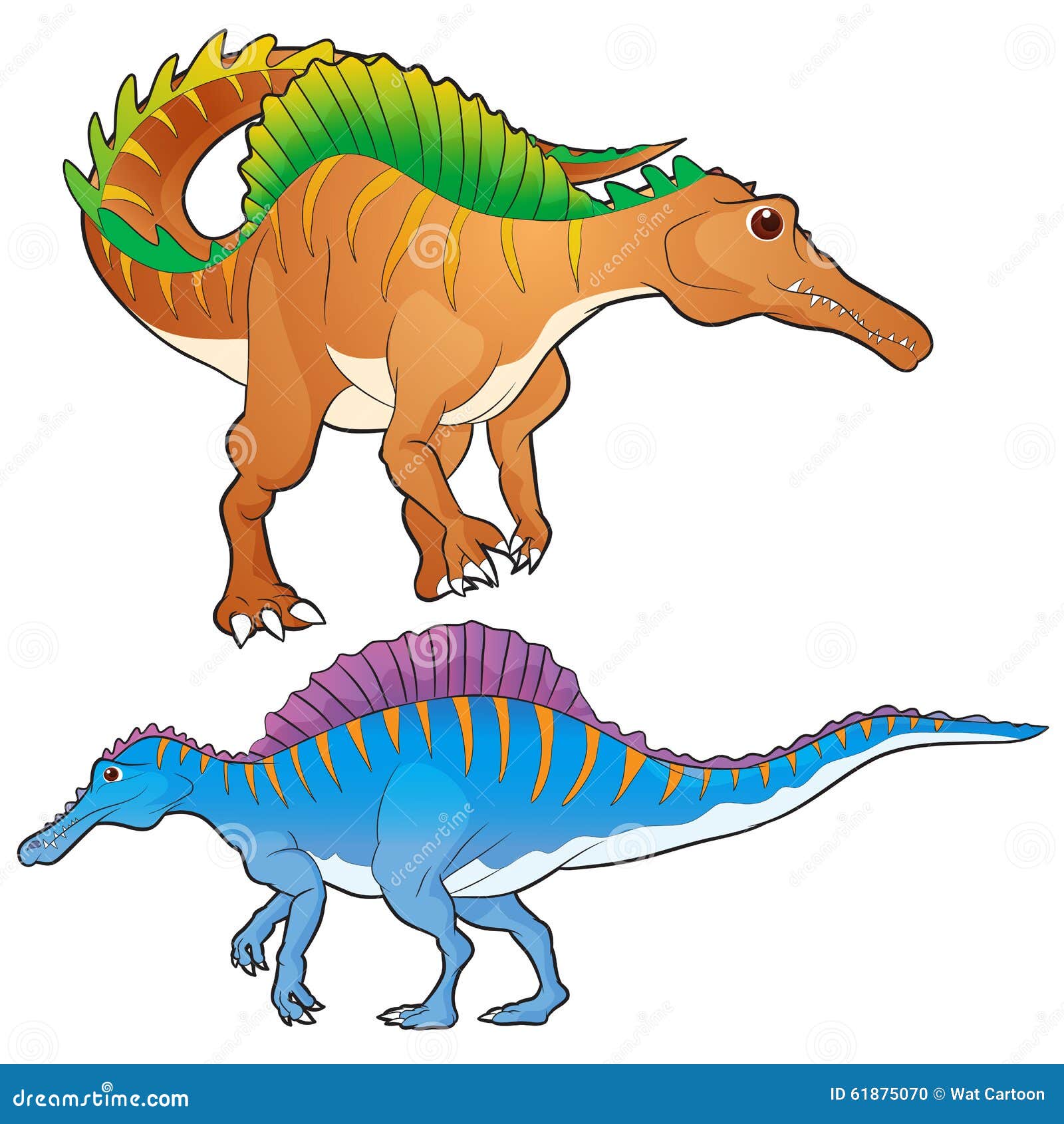 Spinosaurus Cartoons, Illustrations & Vector Stock Images - 4959 ...