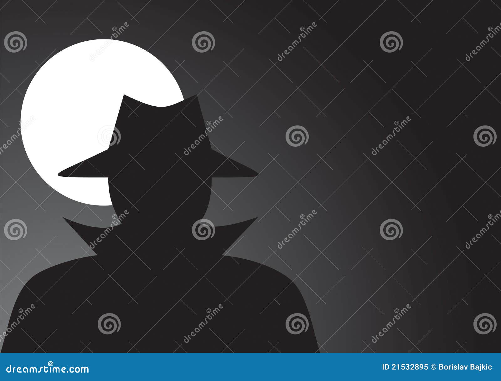 Spion vektor abbildung. Illustration von vertreter, detektiv - 21532895