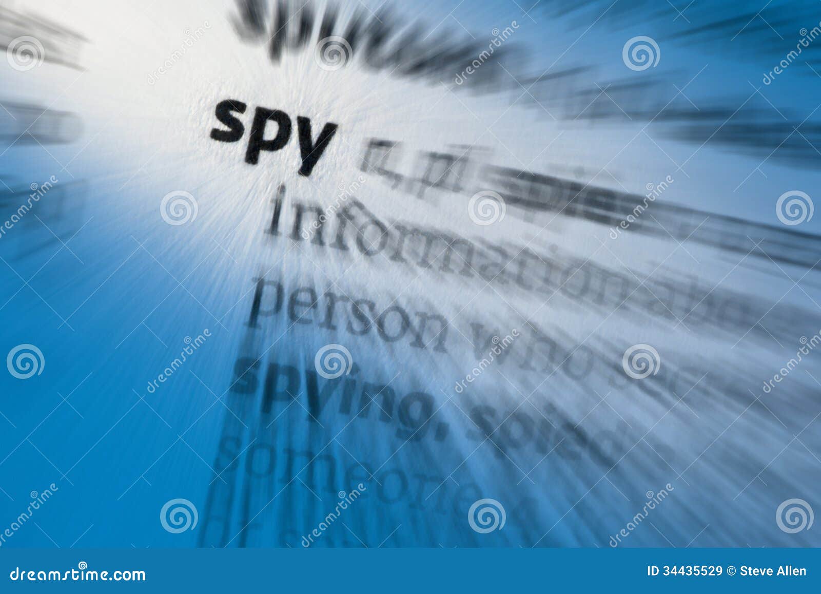 Spion die - spioneren stock afbeelding. Image of metafoor - 34435529