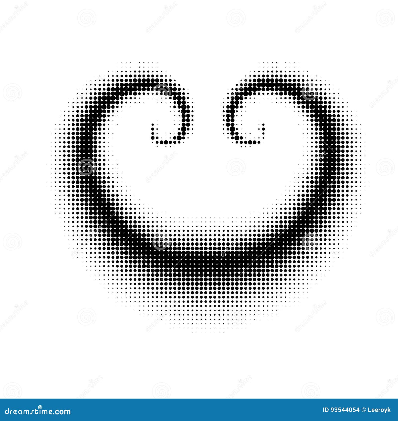 Spiraalvormig-gevormde Halftone Effect Textuur Vector Illustratie ...